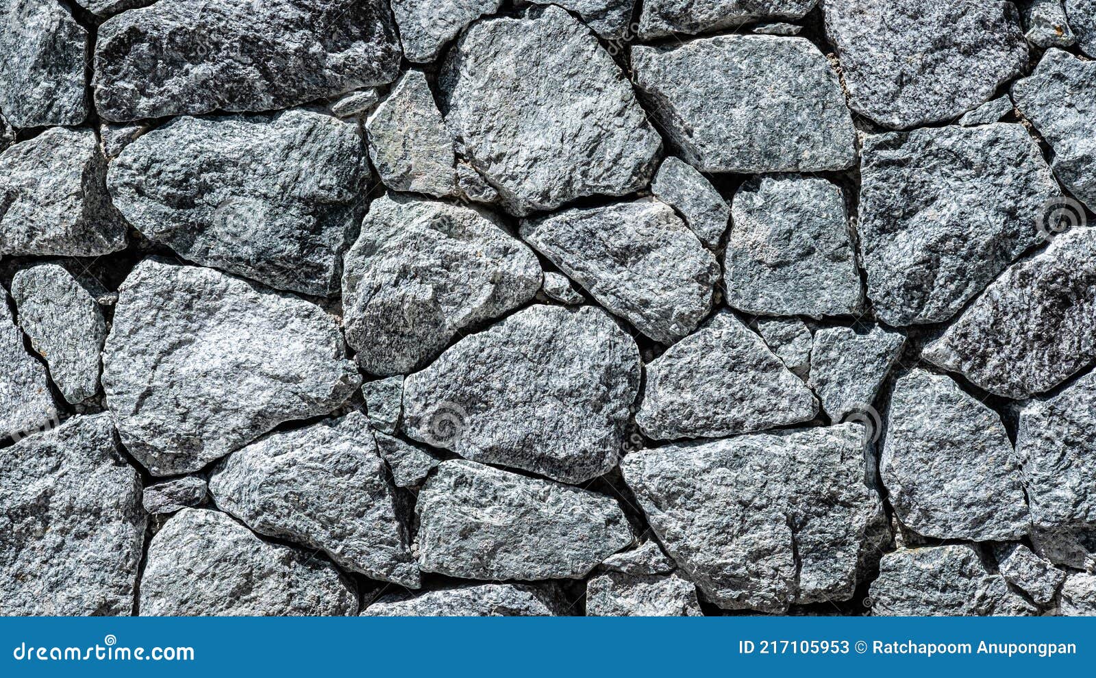 Granite Stone Wall, Pattern of Natural Gray Granite Stone Wall for ...