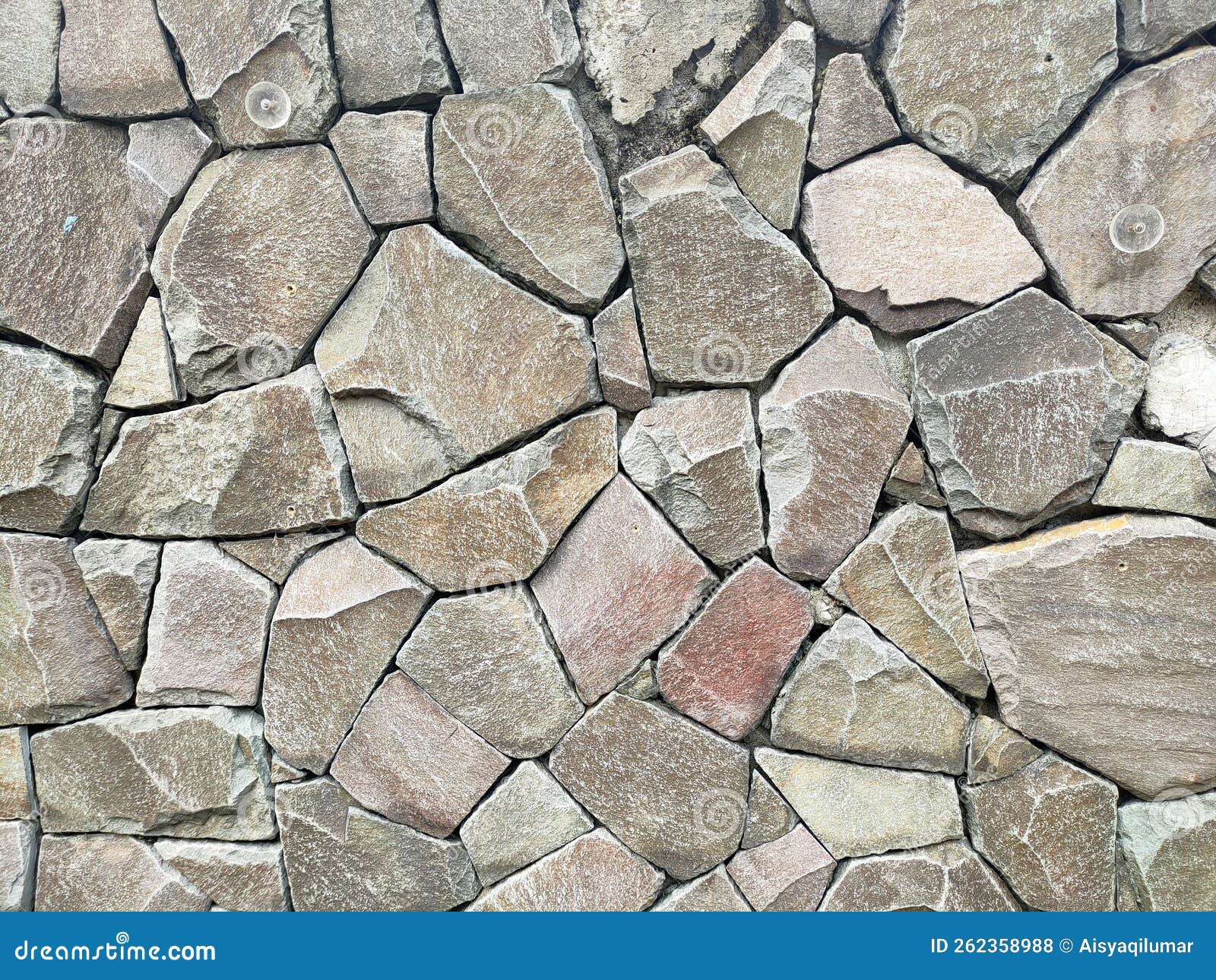 Granite Stone Wall Surface. these Stones Have Been Joined Together ...