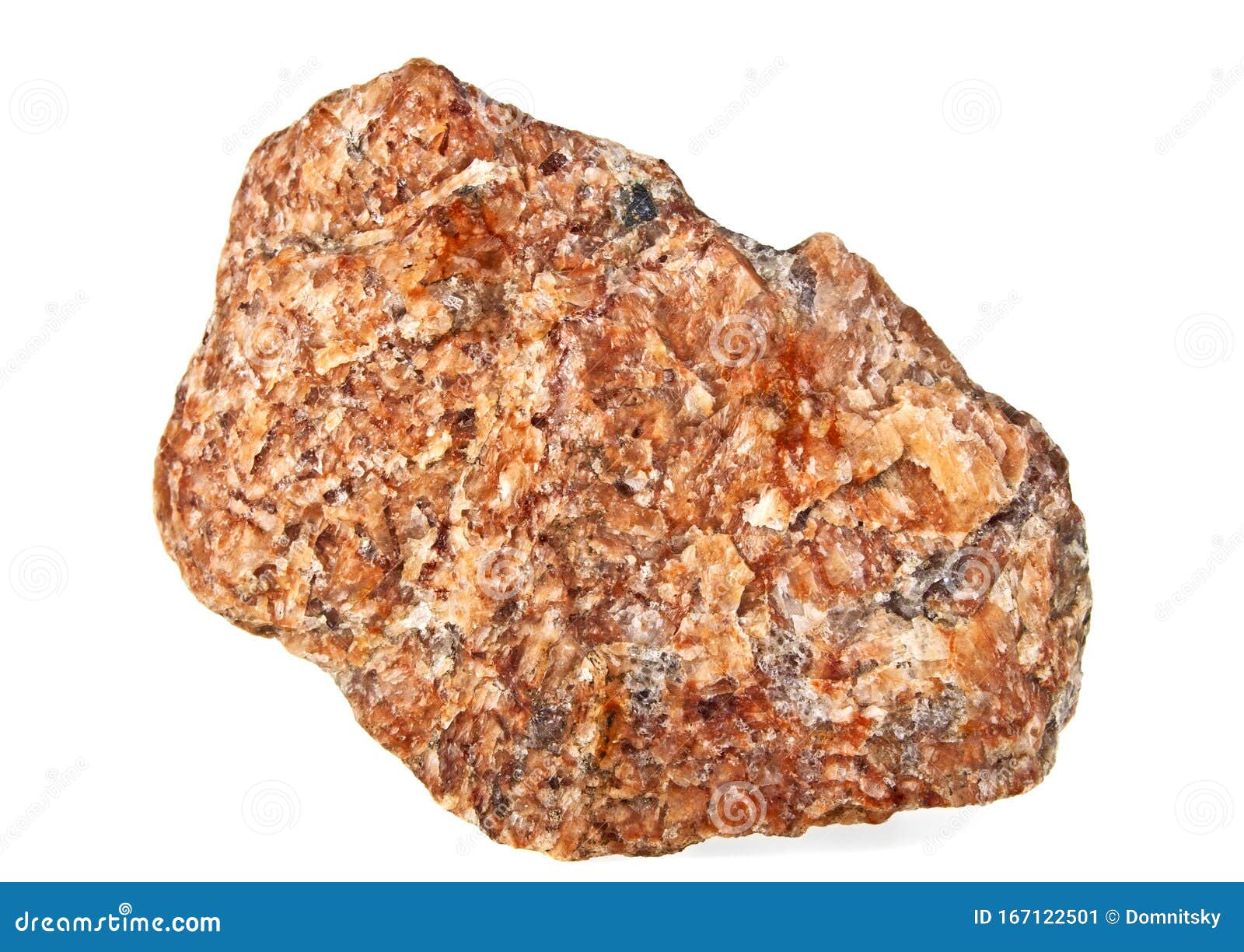 Granite Stone on a White Background Stock Image - Image of granite ...