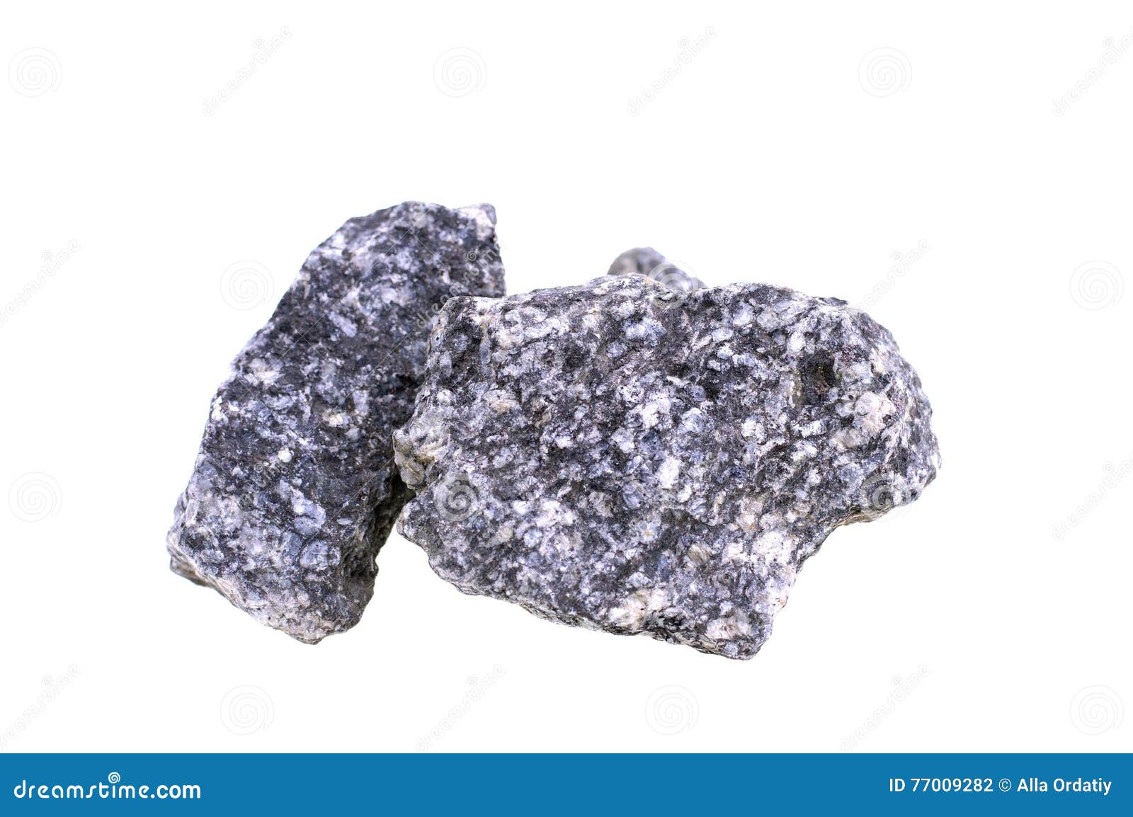 Granite Stones in Front of a Single Stone Composition Stock Photo ...