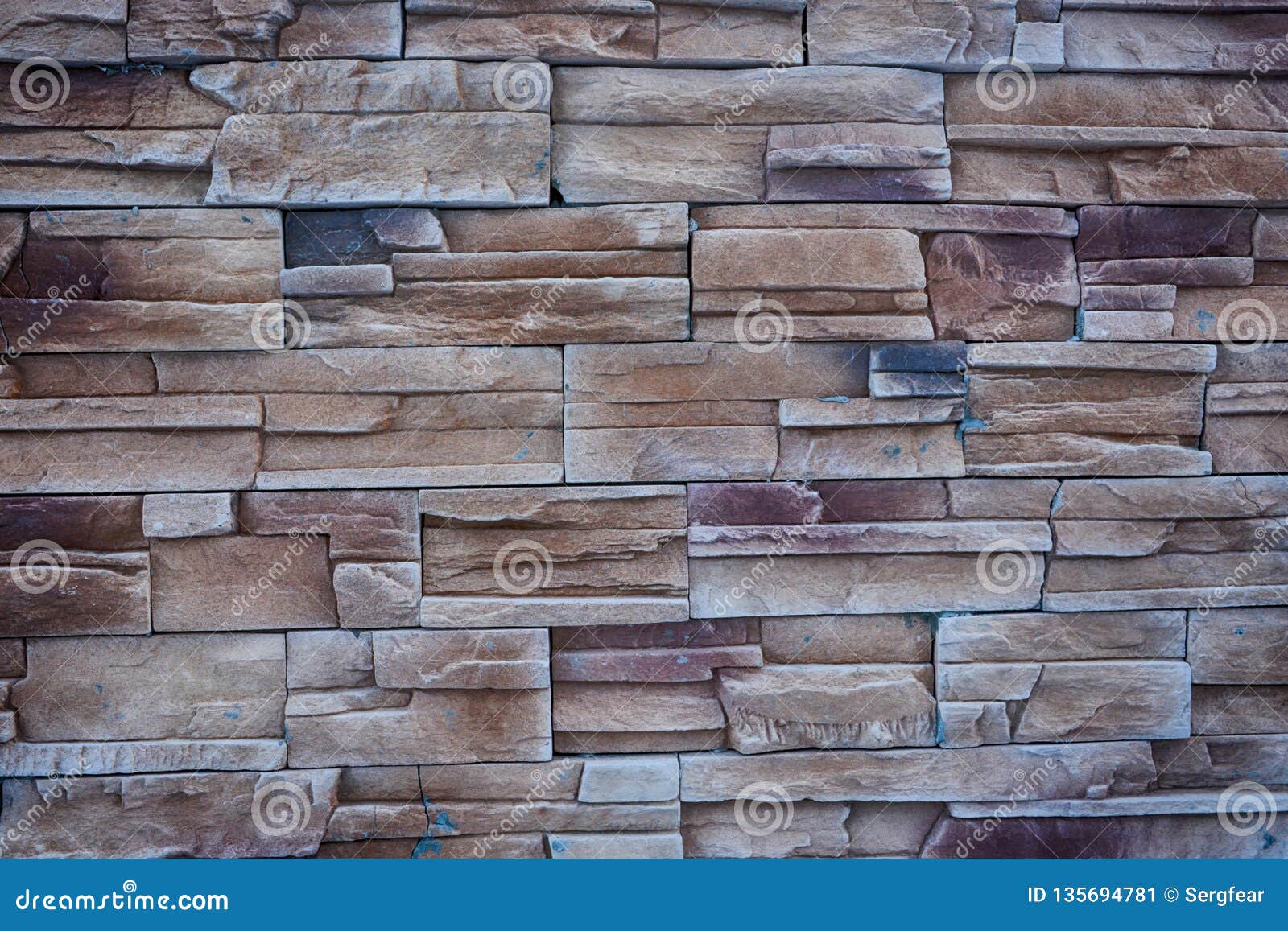 Granite Texture Brick Wall. Close Up of Modern Style Design. Stone Wall ...