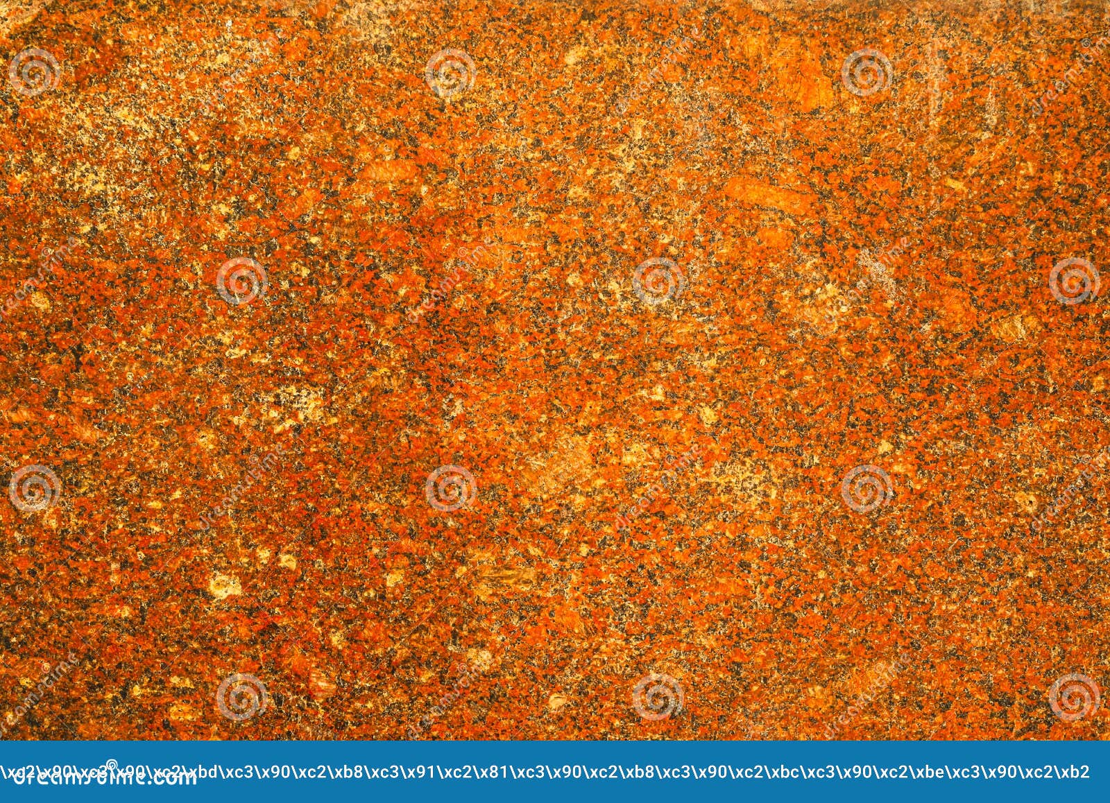 Granite Tiles Texture, Orange Rock Stock Photo - Image of cement ...