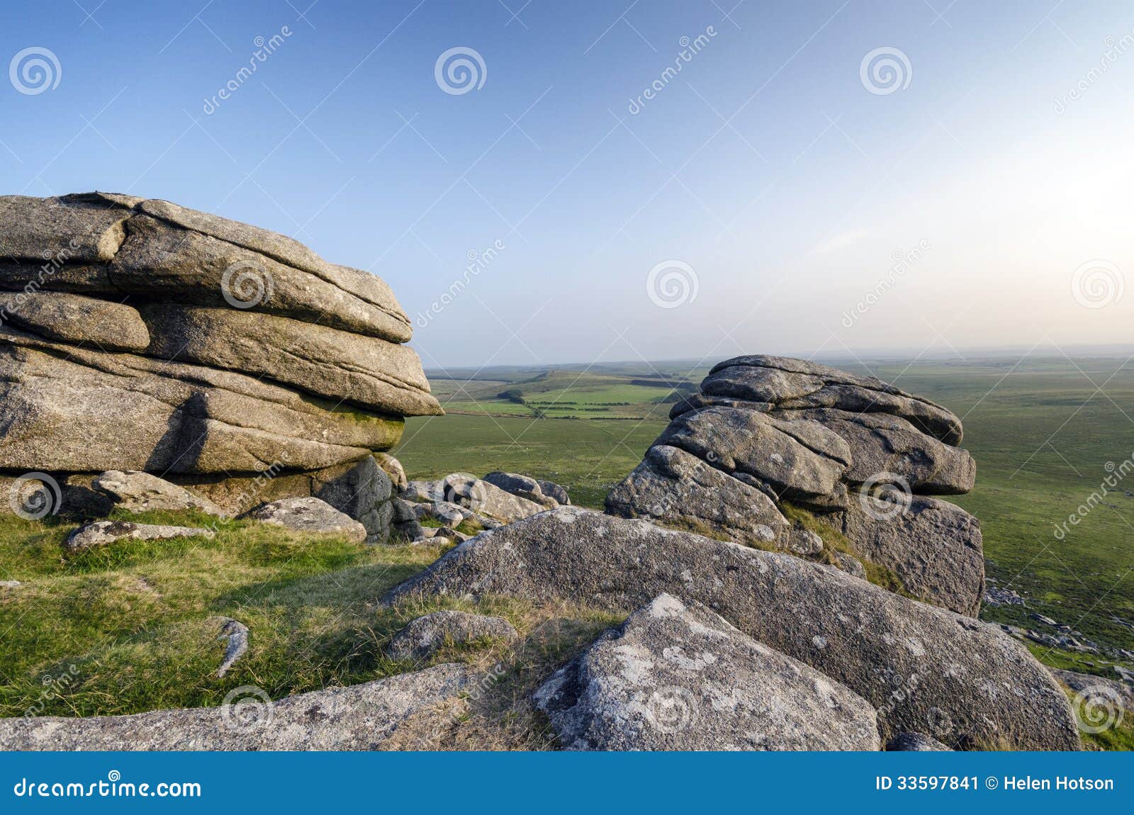 Granite Tor stock image. Image of wild, landmark, cornwall - 33597841