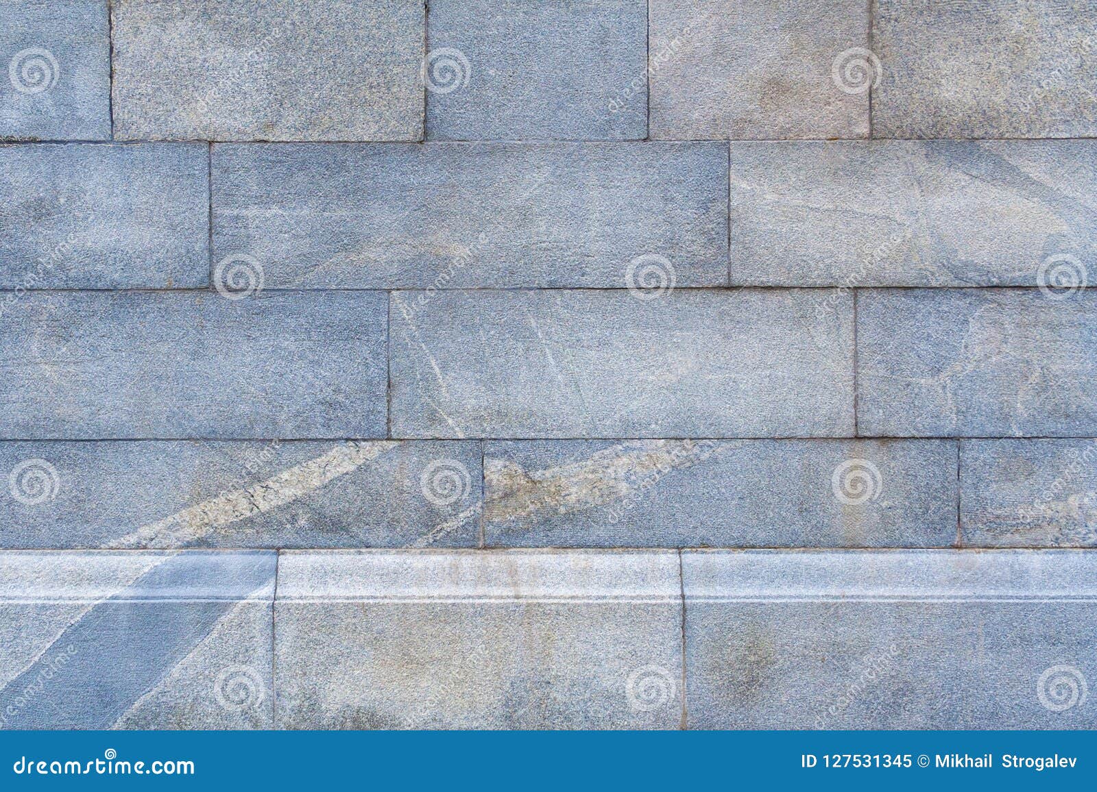 Granite Wall with Border from Below Stock Image - Image of pattern ...