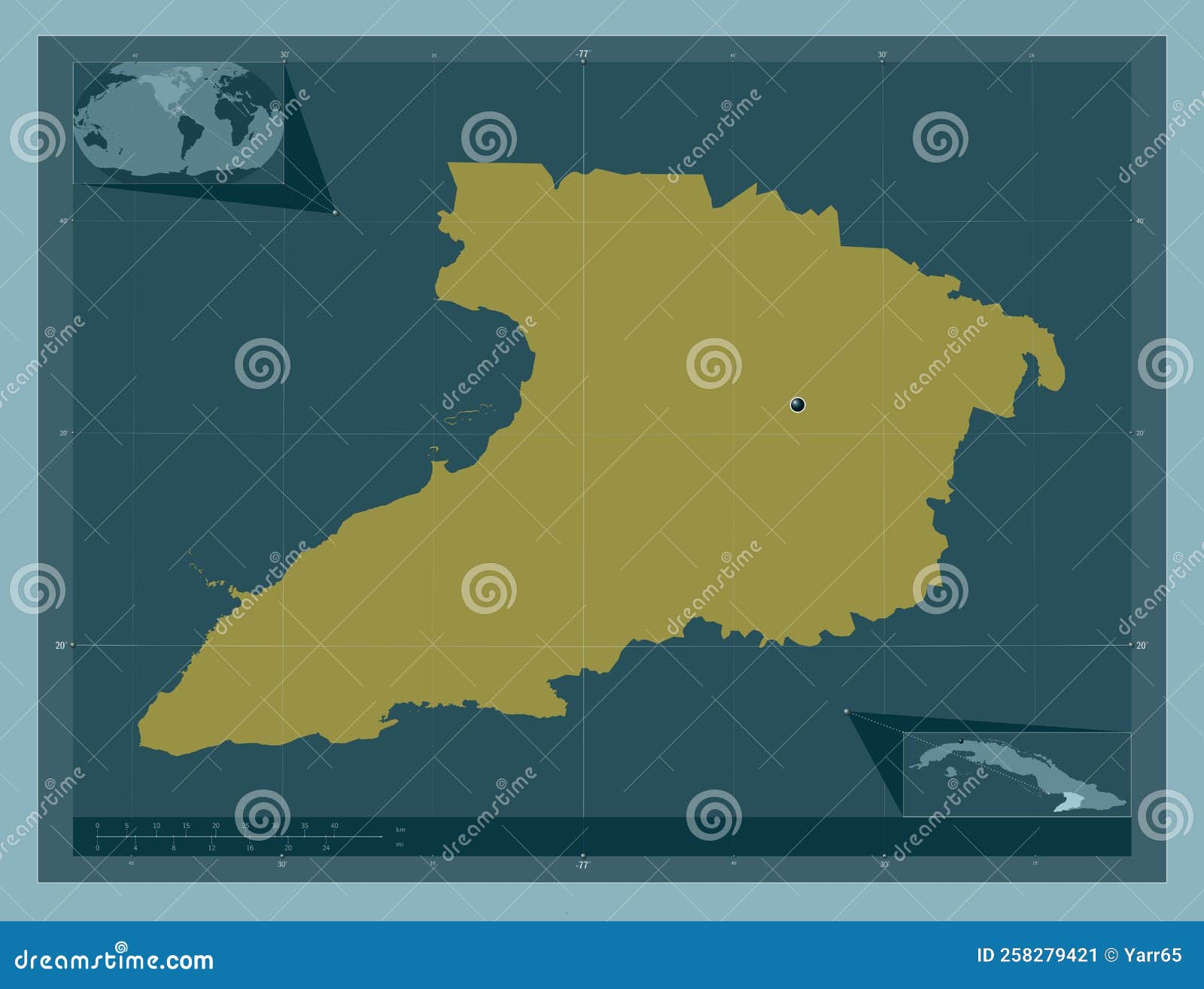 Granma, Cuba. Solid. Capital Stock Illustration - Illustration of ...