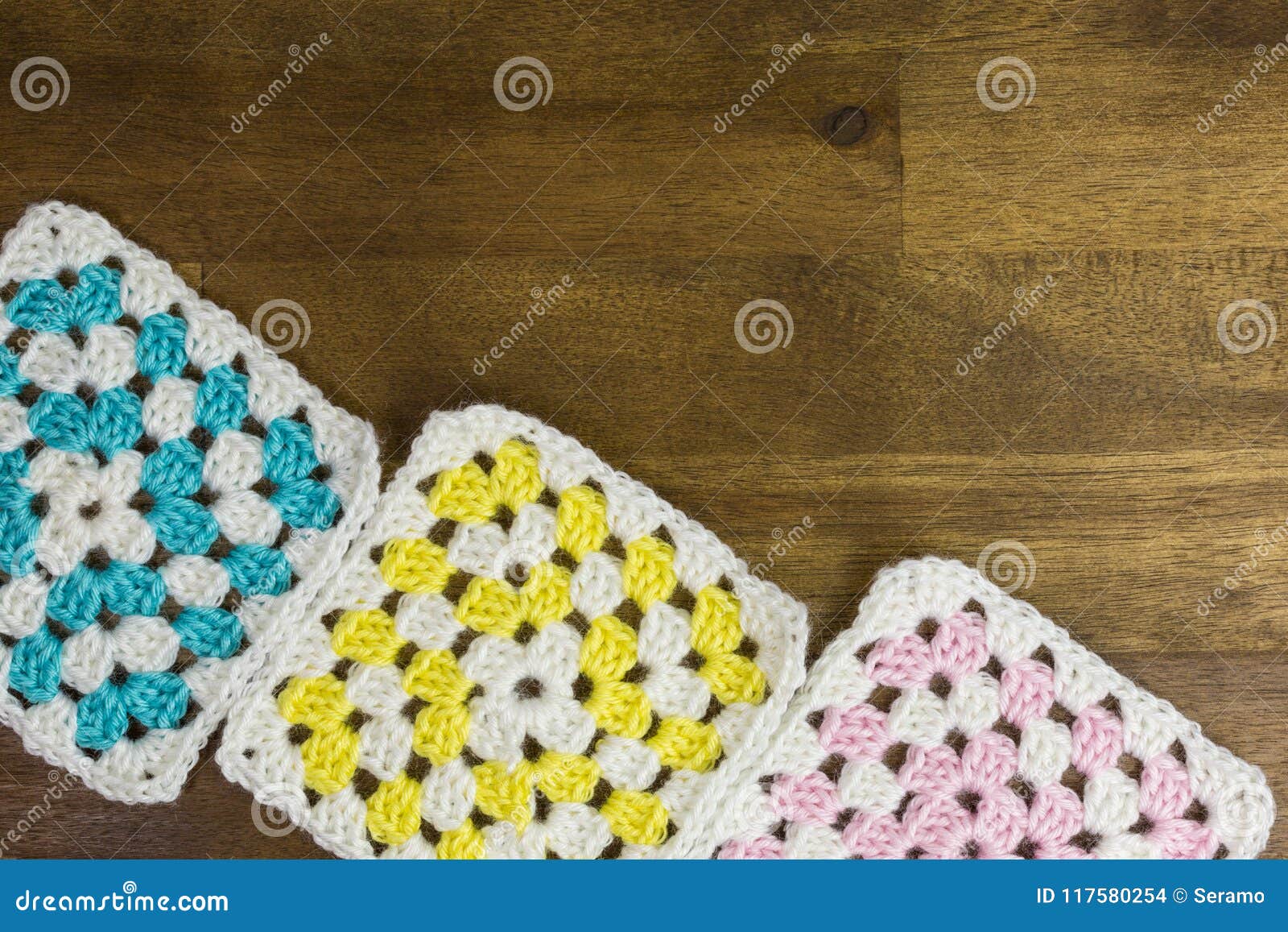 Granny squares background stock photo. Image of crocheting - 117580254