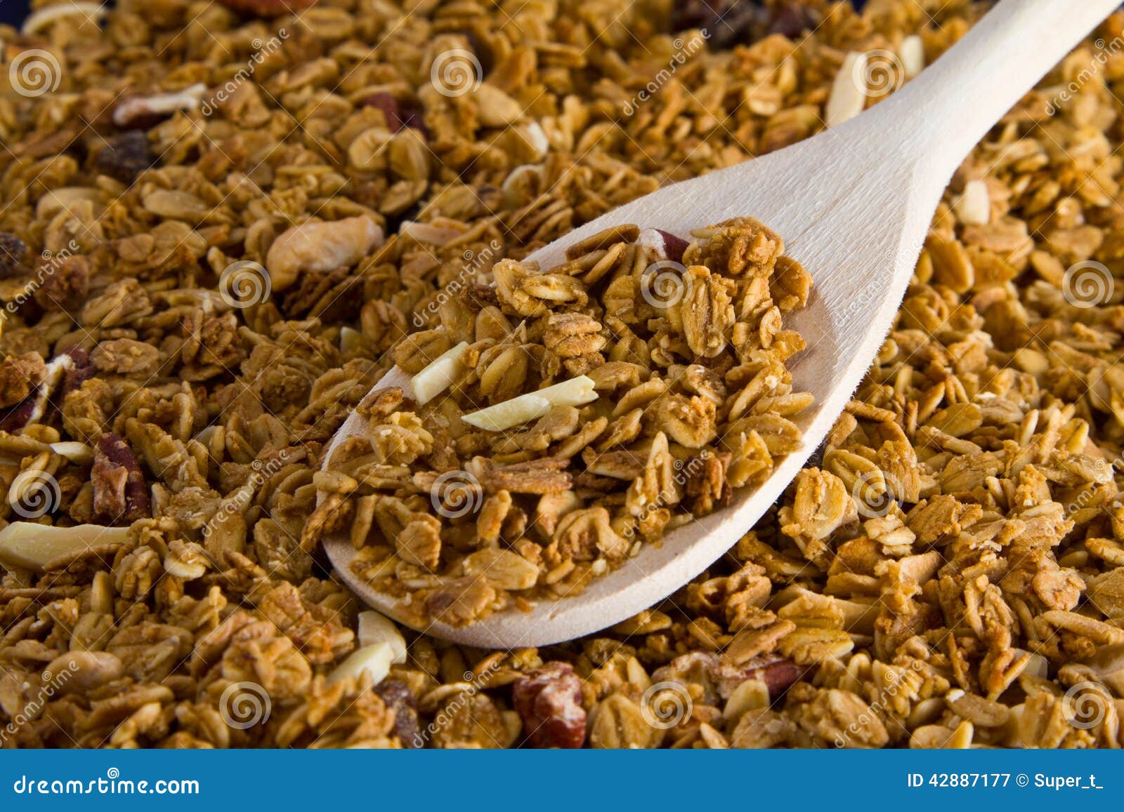 Granola stock image. Image of bran, fruit, nutrition - 42887177