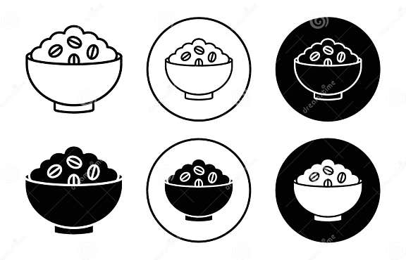 Granola icon stock illustration. Illustration of granola - 325374684