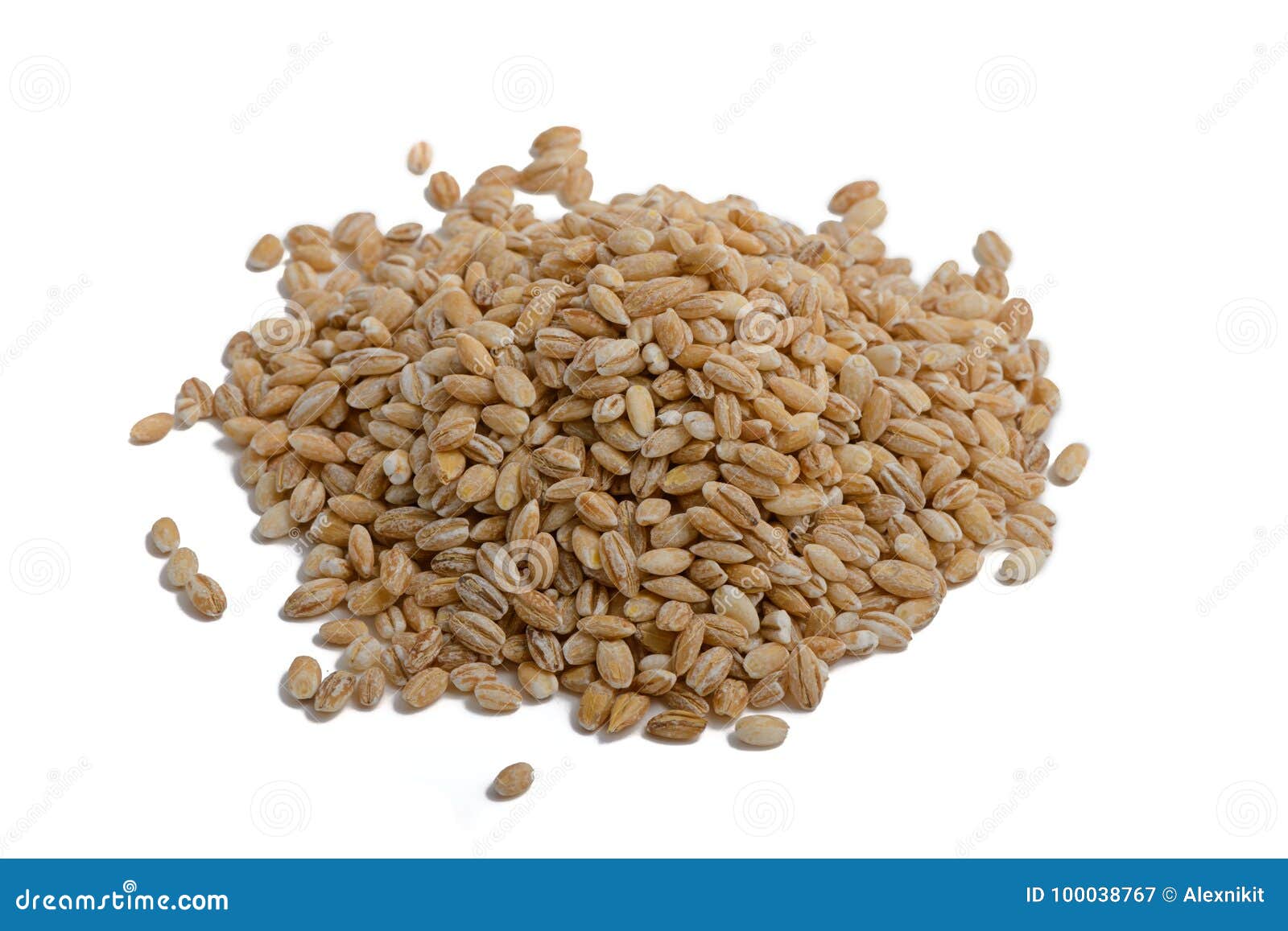 Granos de la cebada imagen de archivo. Imagen de mijo - 100038767