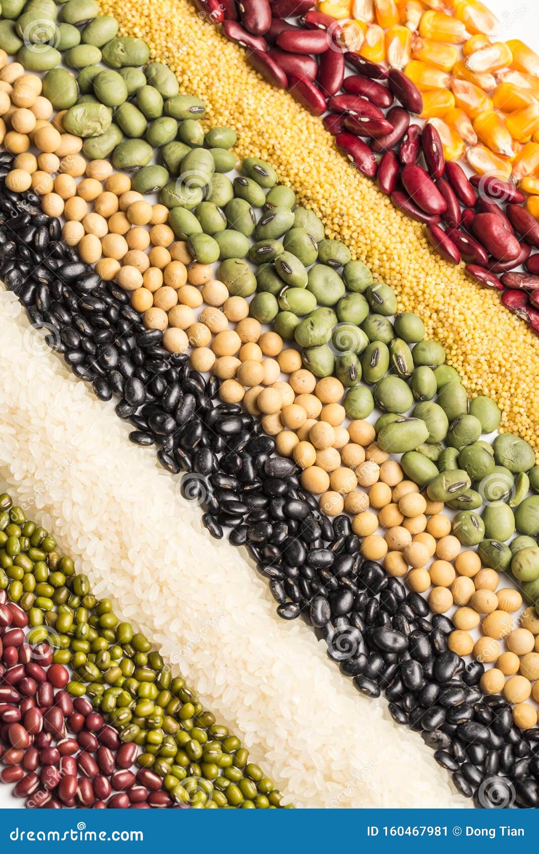 Granos Enteros Son Ricos En Nutrientes Imagen de archivo - Imagen de ...