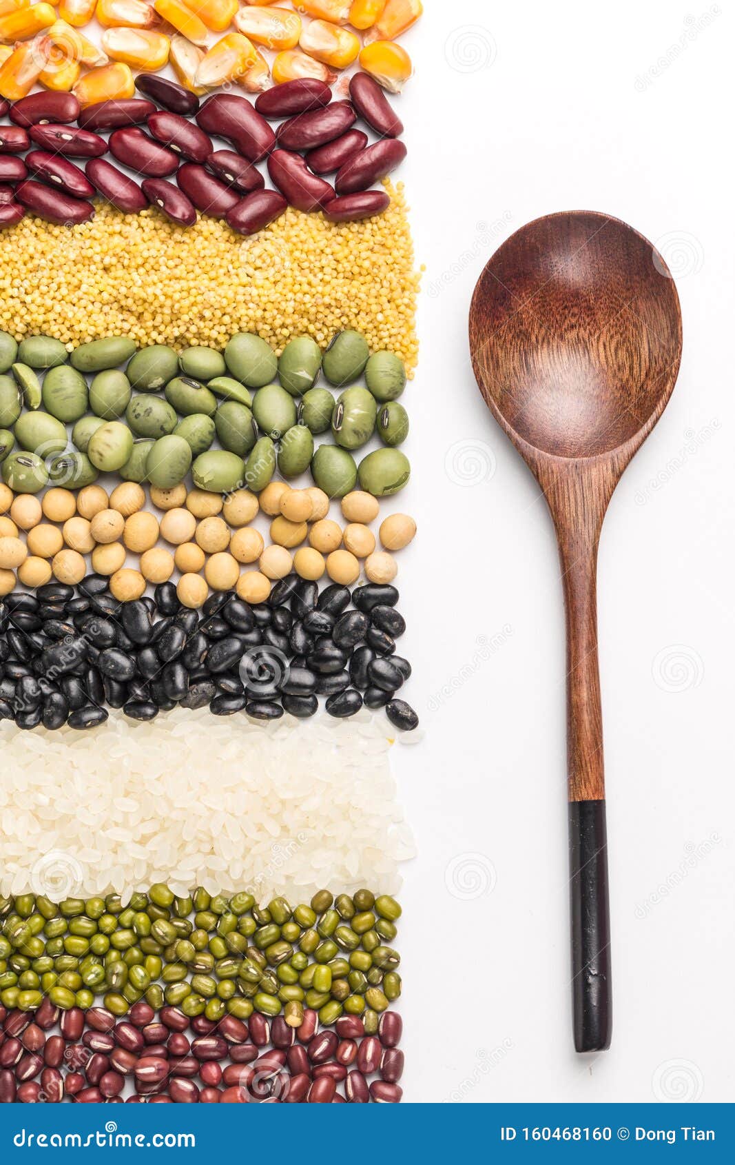 Granos Enteros Son Ricos En Nutrientes Foto de archivo - Imagen de ...