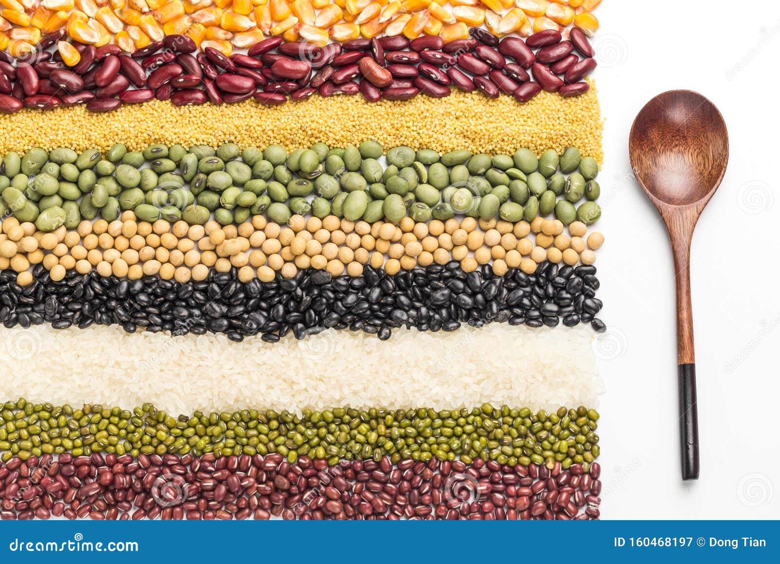 Granos Enteros Son Ricos En Nutrientes Imagen de archivo - Imagen de ...