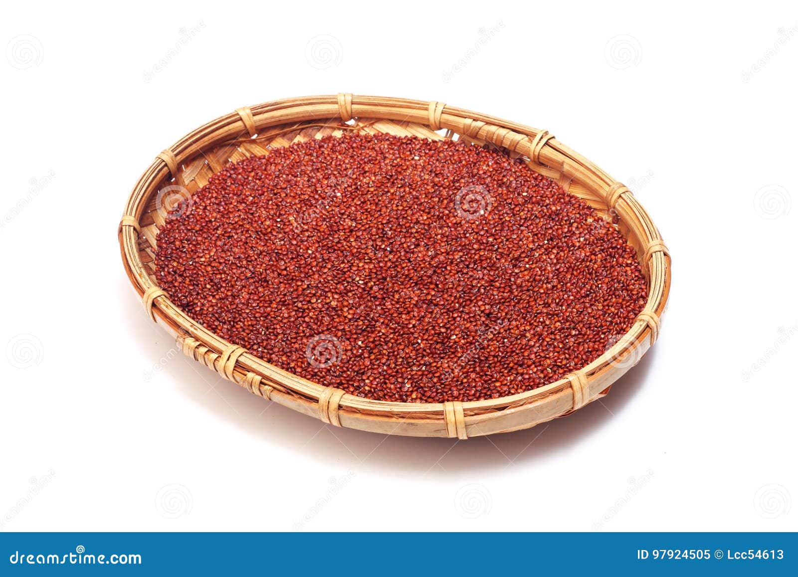 Granos rojos de la quinoa imagen de archivo. Imagen de pila - 97924505