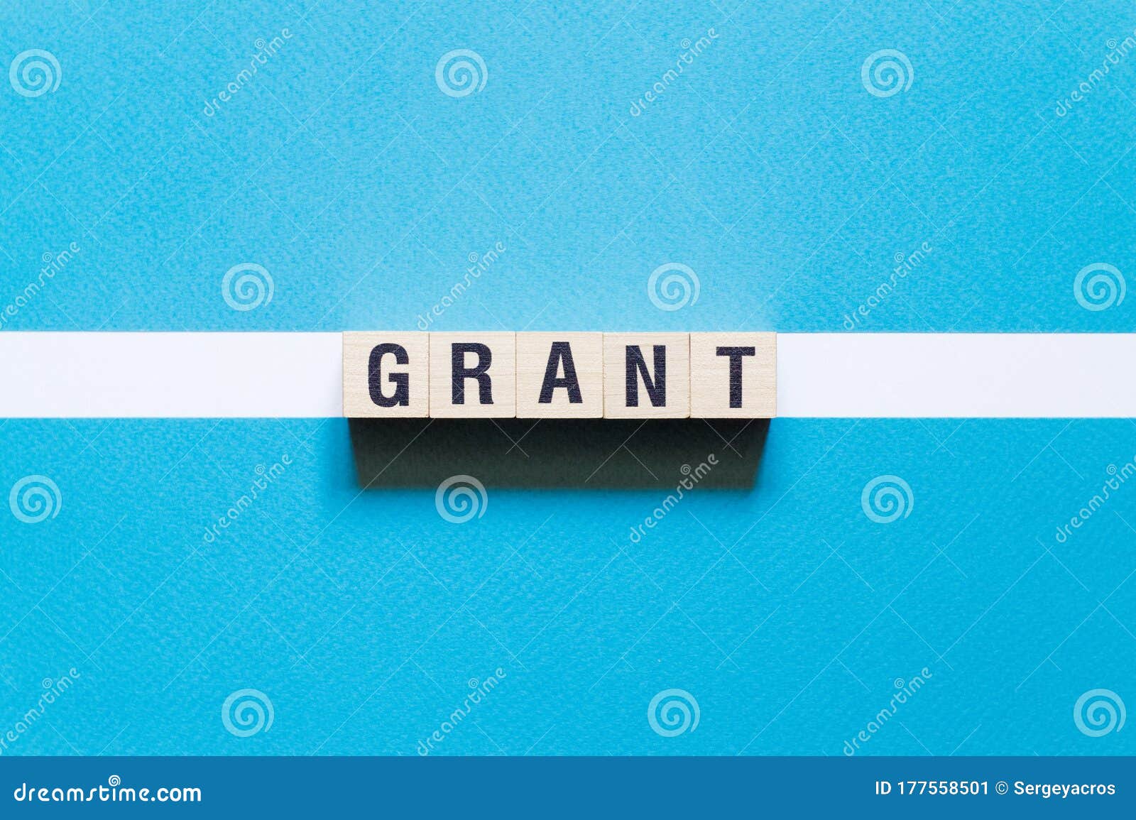 Grant Word Concept on Cubes Stock Image - Image of decisions, block ...