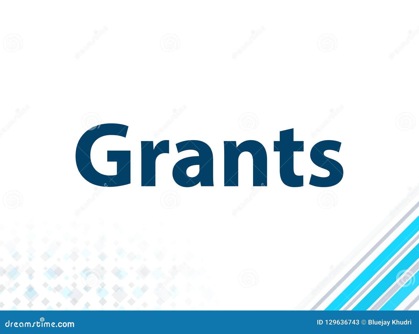 Grants Abstract Digital Banner Yellow Background Stock Image ...