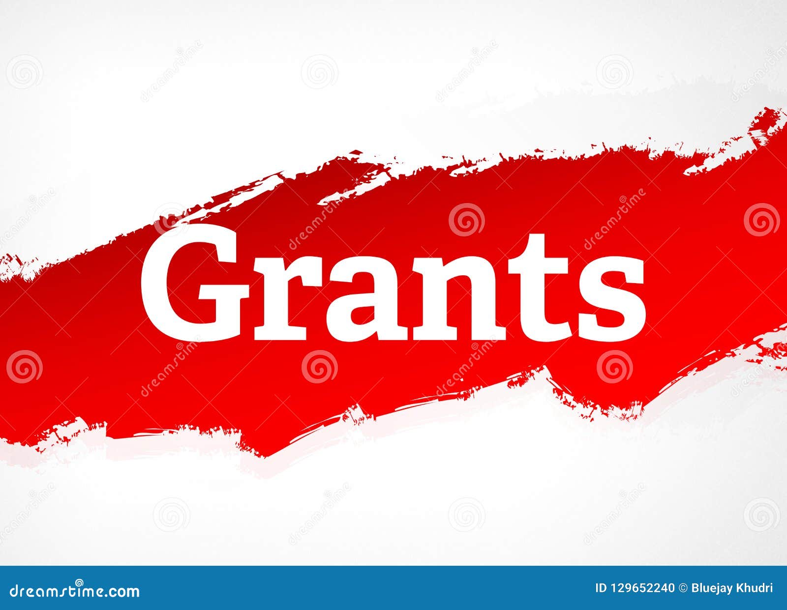 Grants Red Brush Abstract Background Illustration Stock Illustration ...