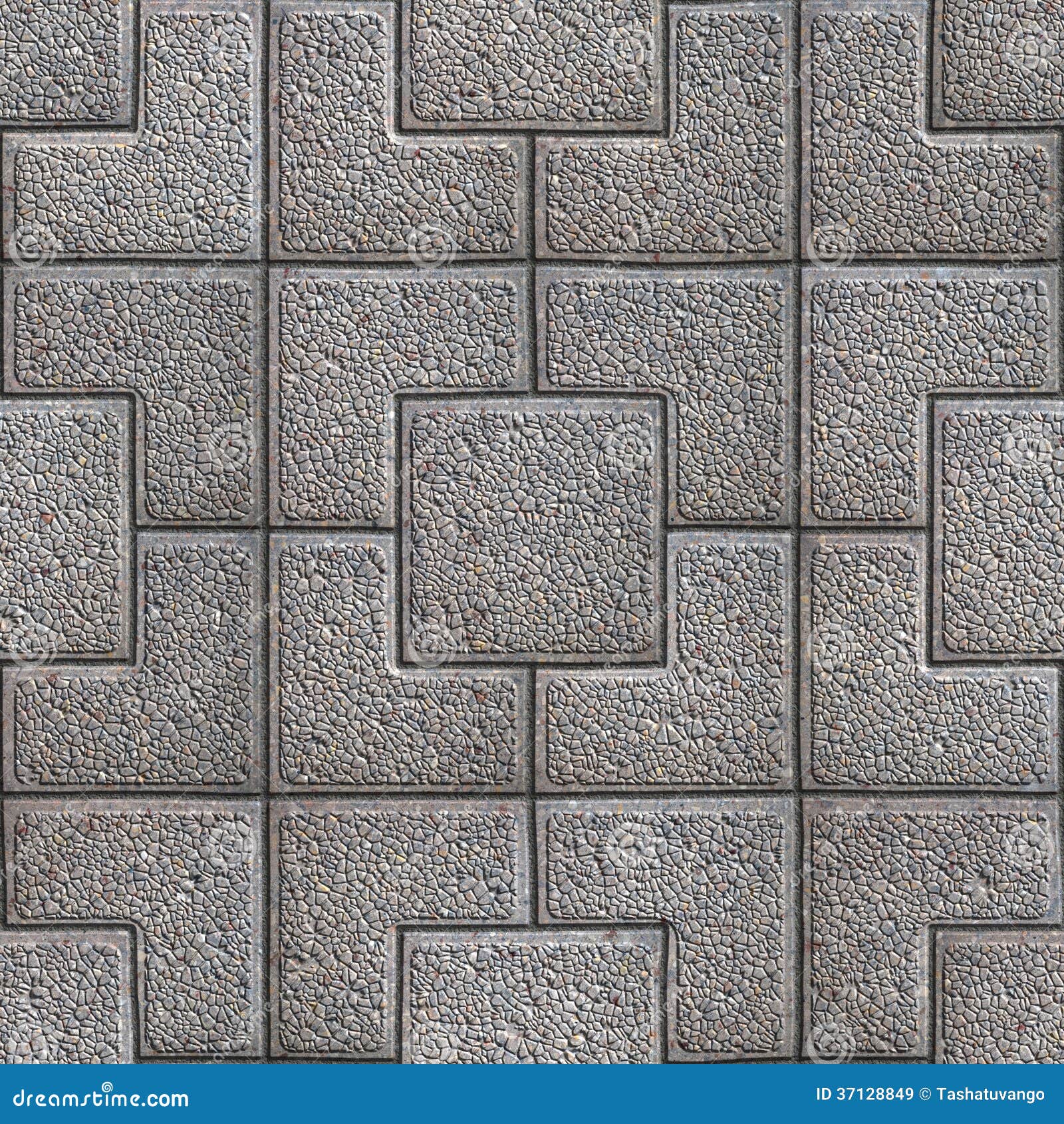 Granular Paving Slabs. Seamless Tileable Texture. Royalty-Free Stock ...