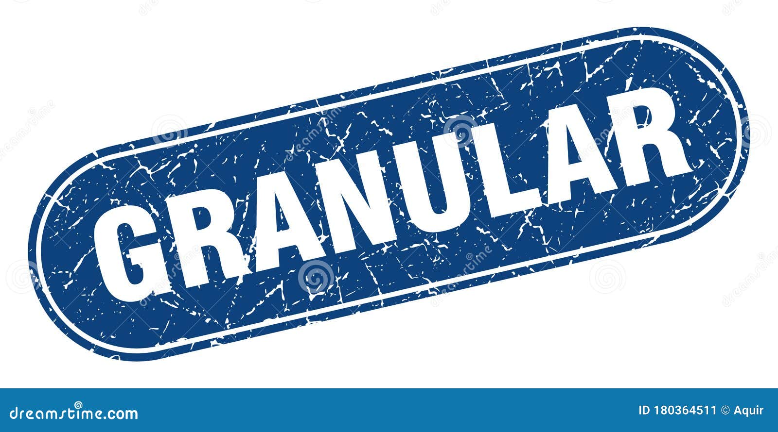 Granular Sign. Granular Grunge Stamp Stock Vector - Illustration of ...