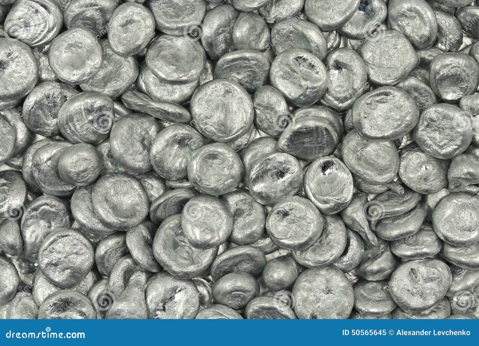Granular Silver Metal Background Stock Image - Image of cadmium ...