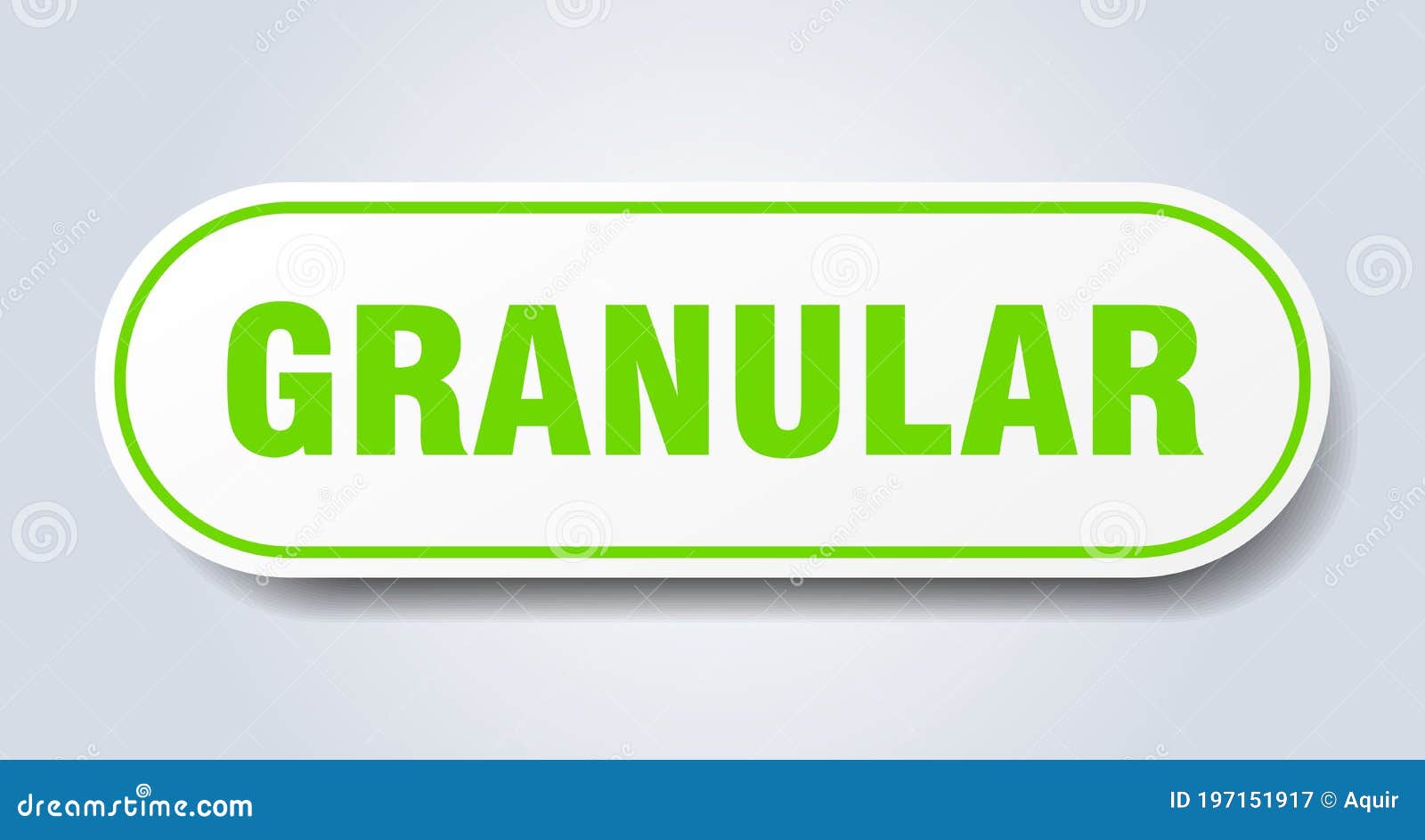 Granular sticker. stock vector. Illustration of price - 197151917