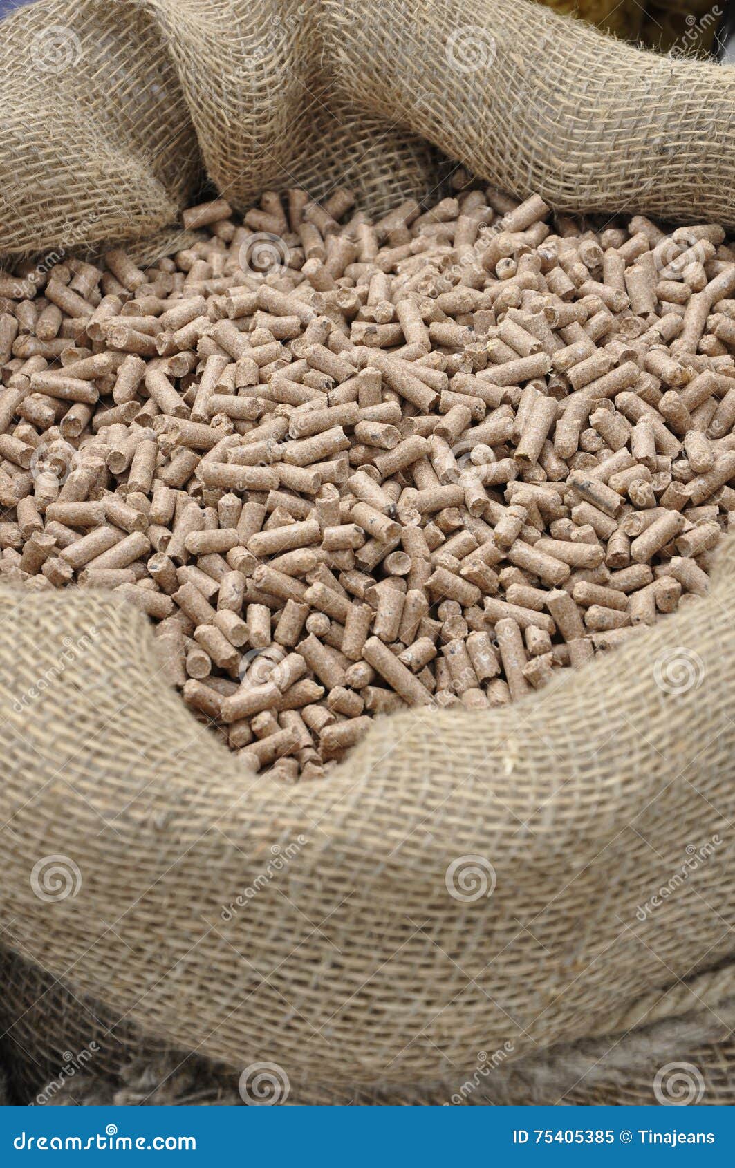 Granulated Food for Farm Animals. Stock Image - Image of vitaminized ...