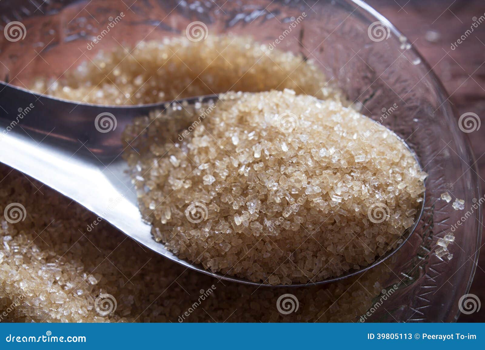 Granulated sugar in spoon. stock image. Image of pile - 39805113