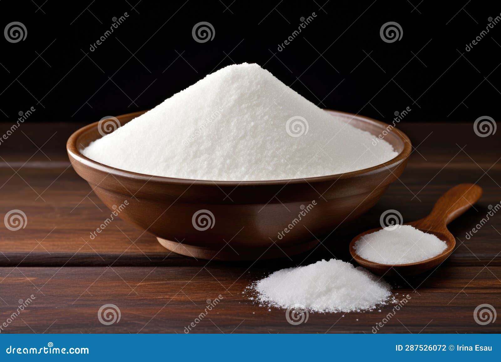 Granulated Sugar Package Isolated On White Background. 3D Illustration ...