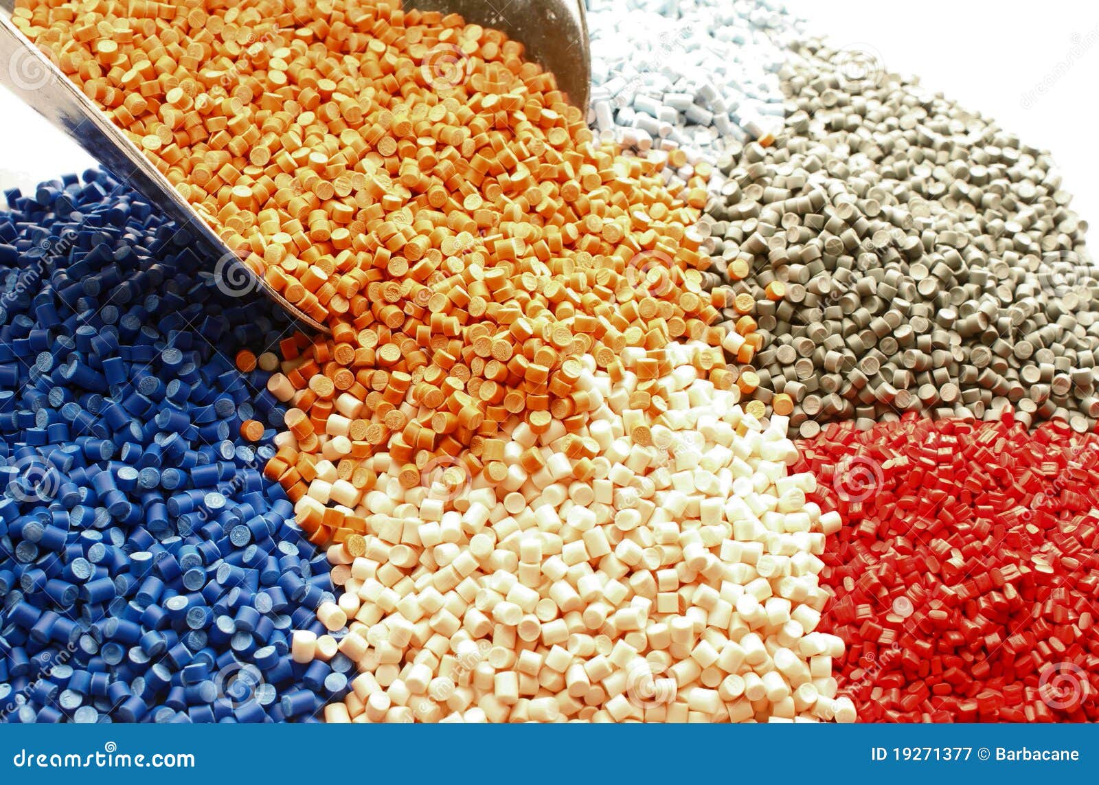 Granules of plastic stock image. Image of granules, injection - 19271377