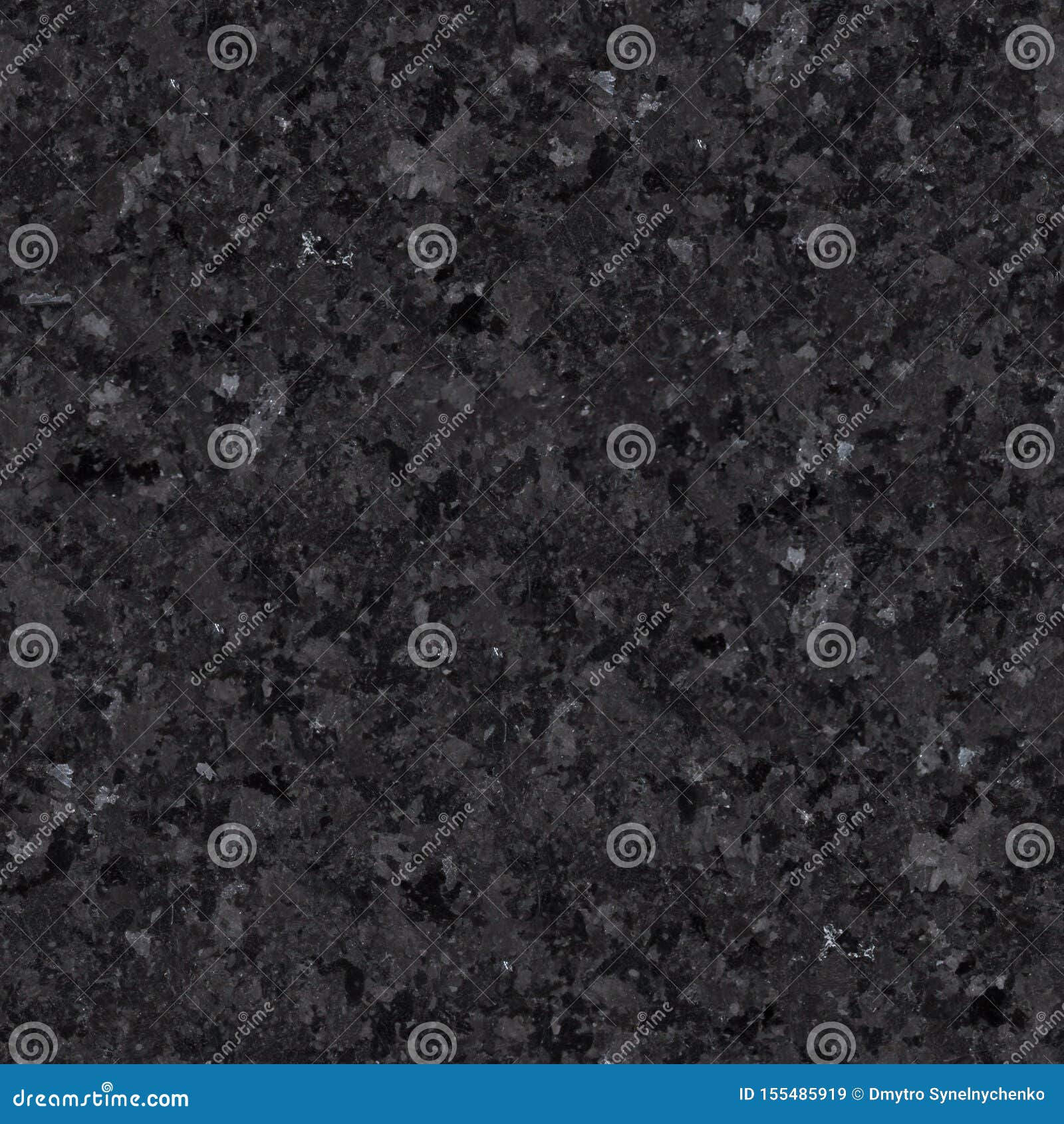 Granural Dark Grey Granite Texture with Contrast Pattern. Seamless Square Background, Tile Ready ...