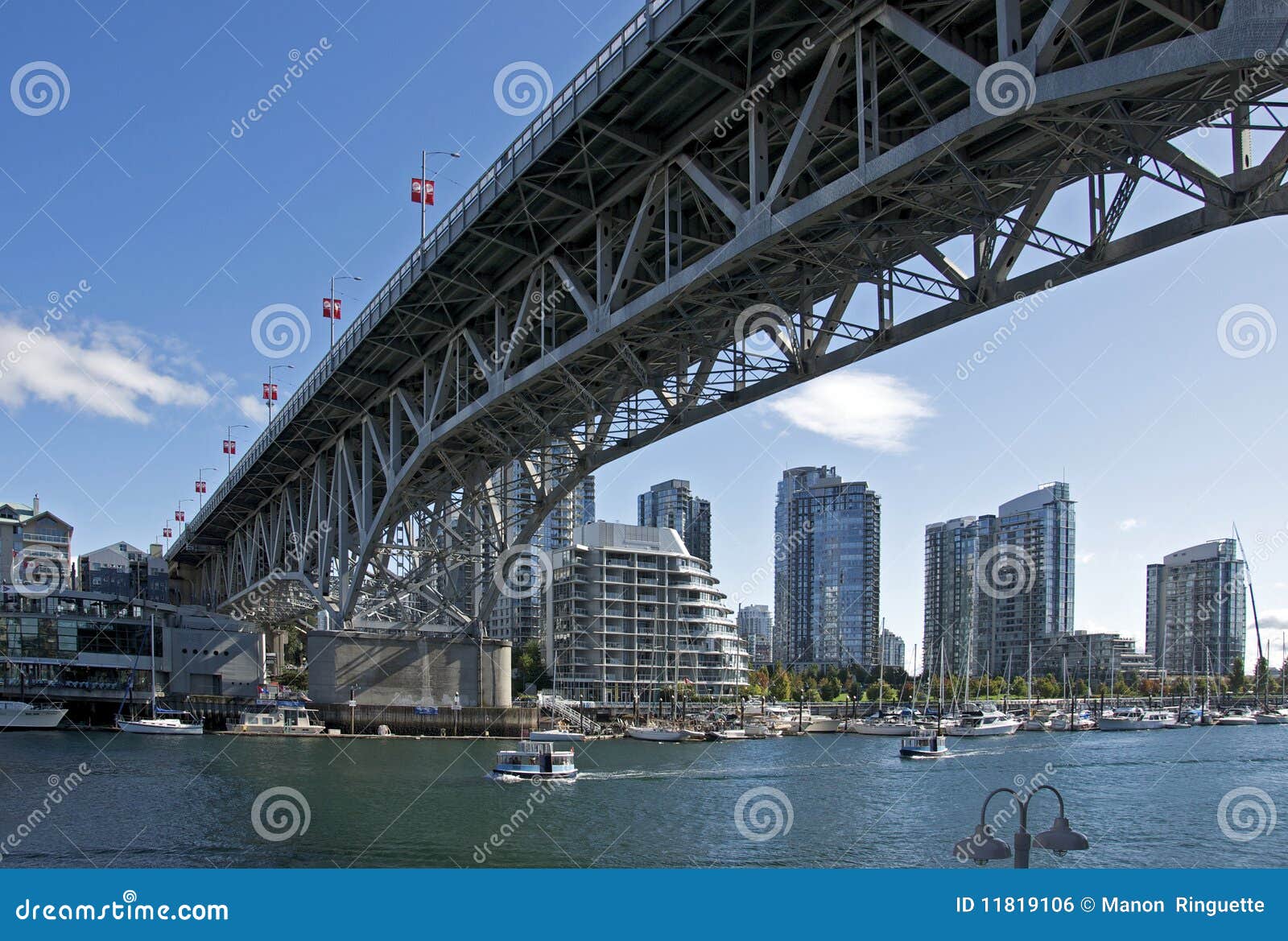 Granville Street Bridge, Vancouver Stock Photo - Image of market, host ...