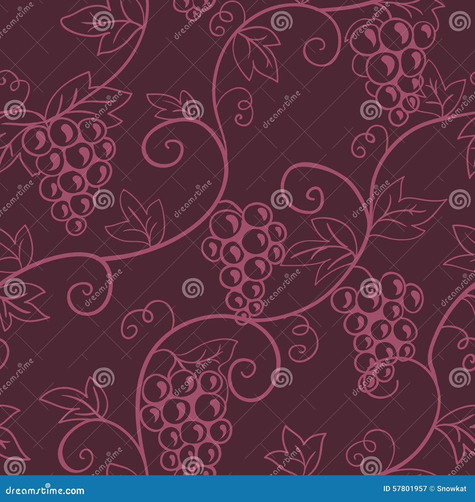 Grape background. stock vector. Illustration of climate - 57801957