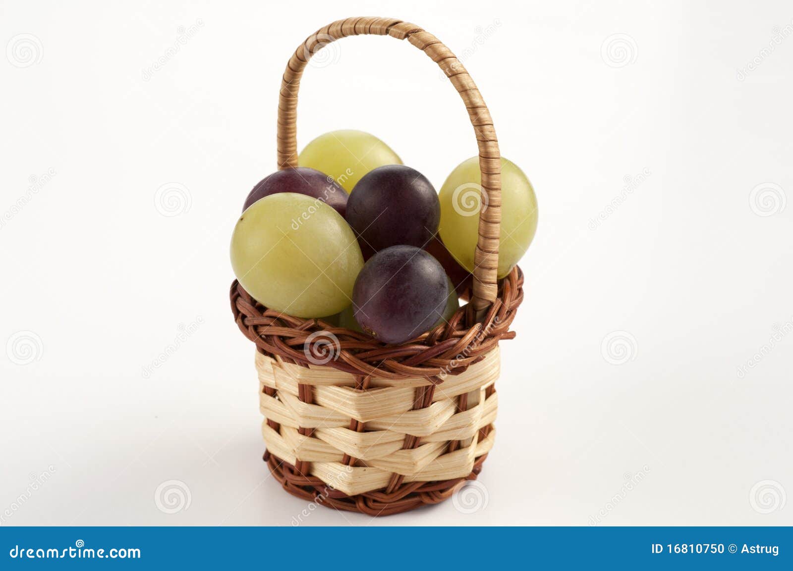 Grape basket stock photo. Image of isolated, ripe, kitchen - 16810750
