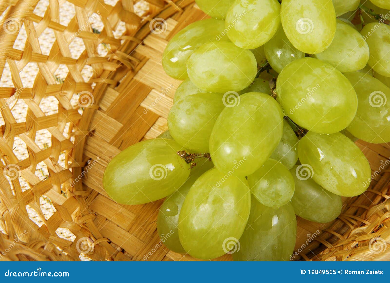 Grape in basket stock image. Image of healthy, crop, white - 19849505