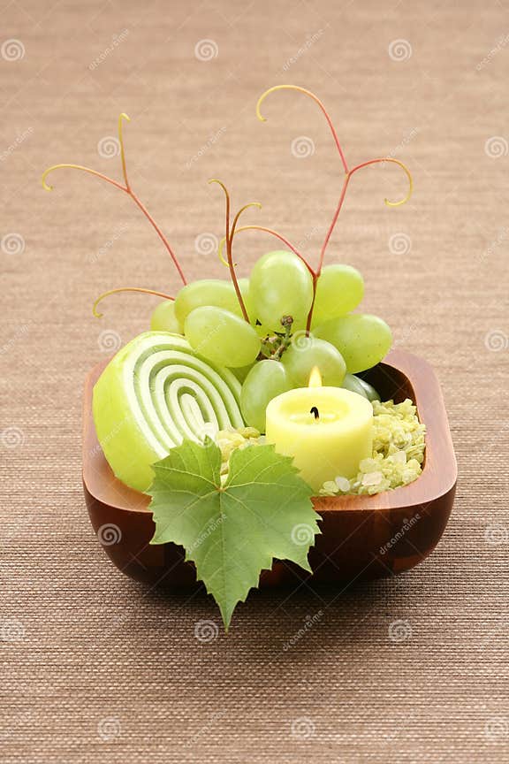 Grape bath stock photo. Image of lifestyle, organic, relax - 5635964