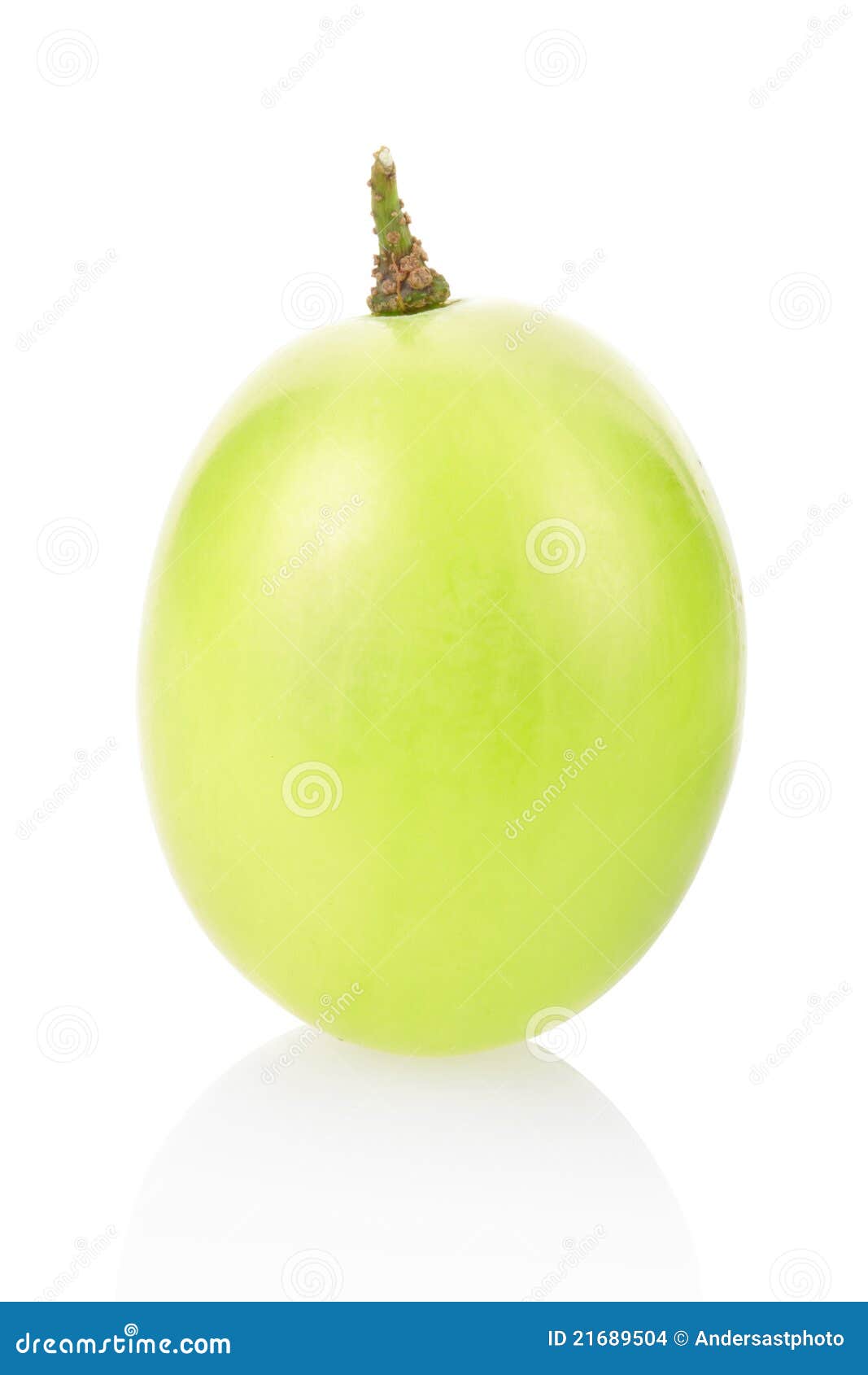 Single Green Grape