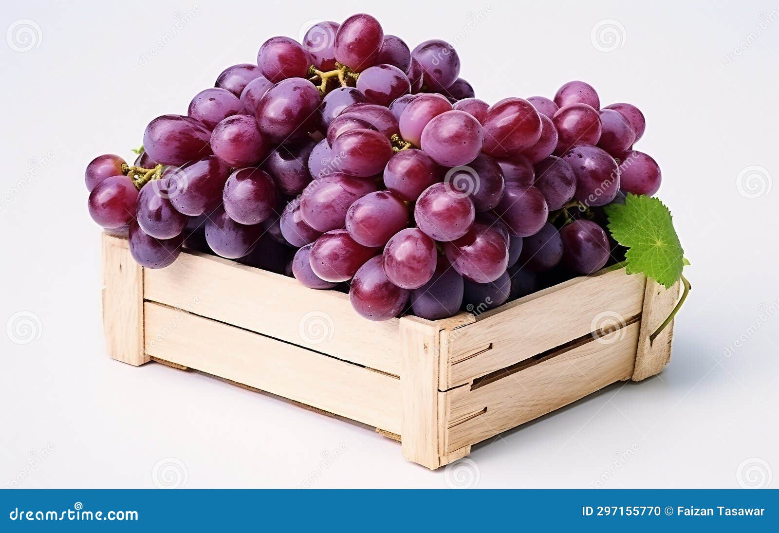 Grape Box with Clear Background -Generative Ai Stock Illustration ...