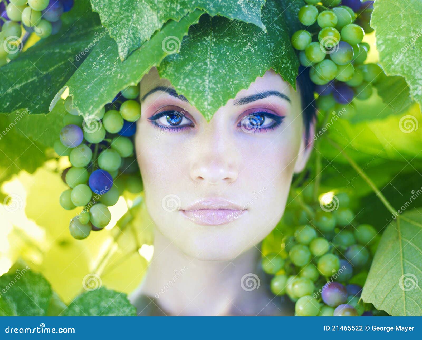 Grape goddess stock photo. Image of lifestyle, natural - 21465522