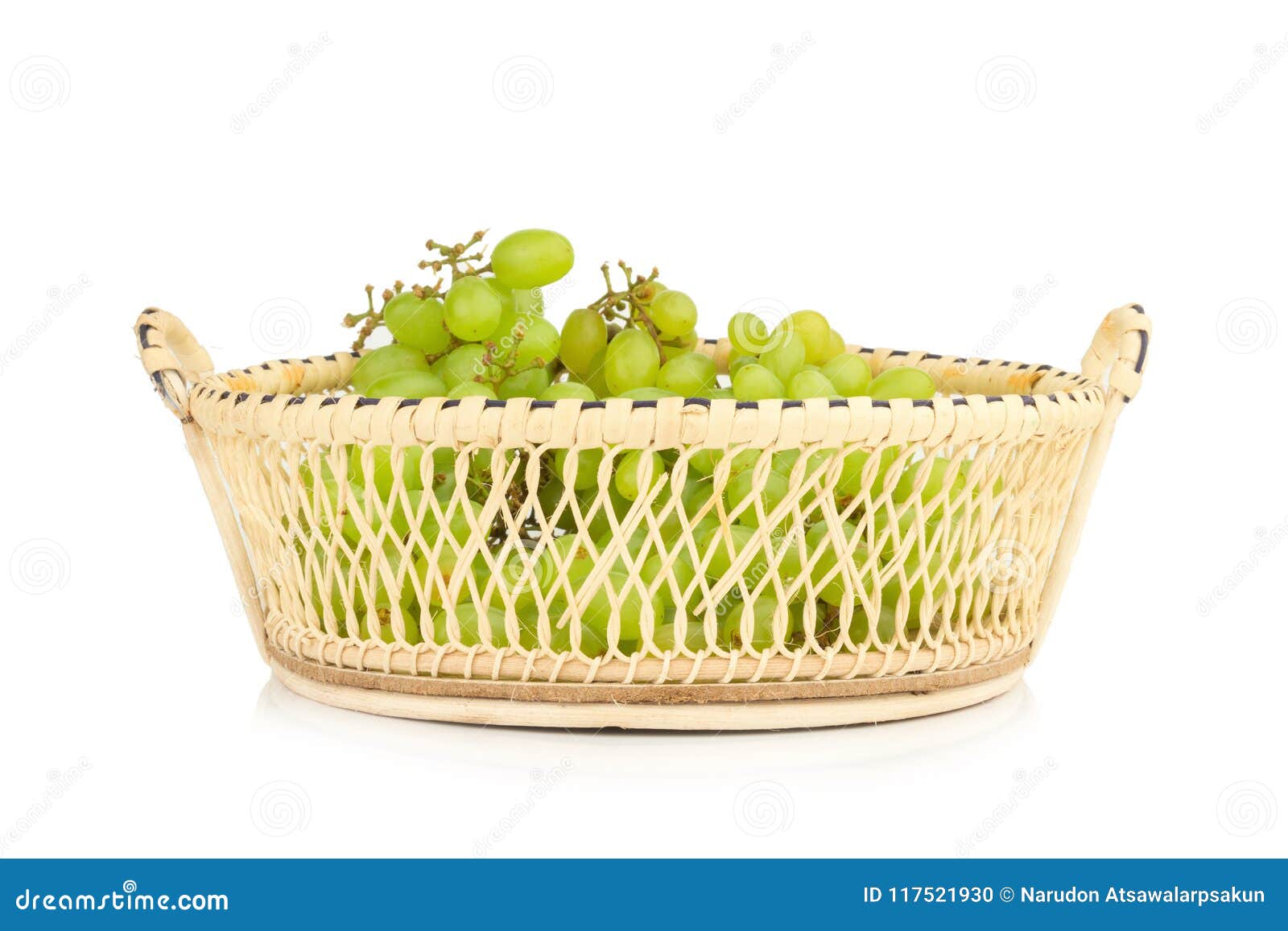 Grape Green Basket Background Stock Photo - Image of nature, copy ...