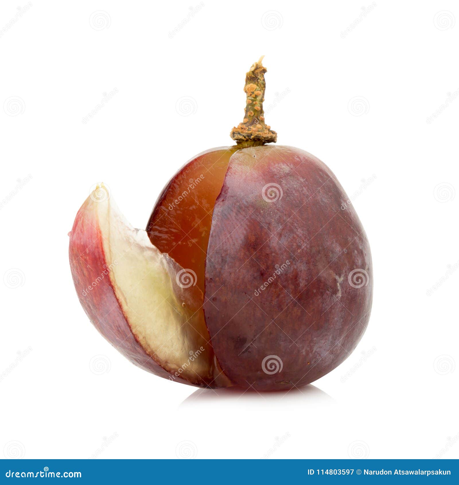 Grape half. slice stock image. Image of fruits, ripe - 114803597