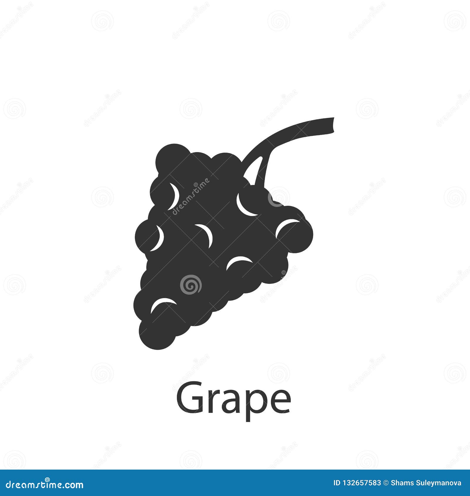 Grape Icon. Element of Drink and Food Icon for Mobile Concept and Web ...