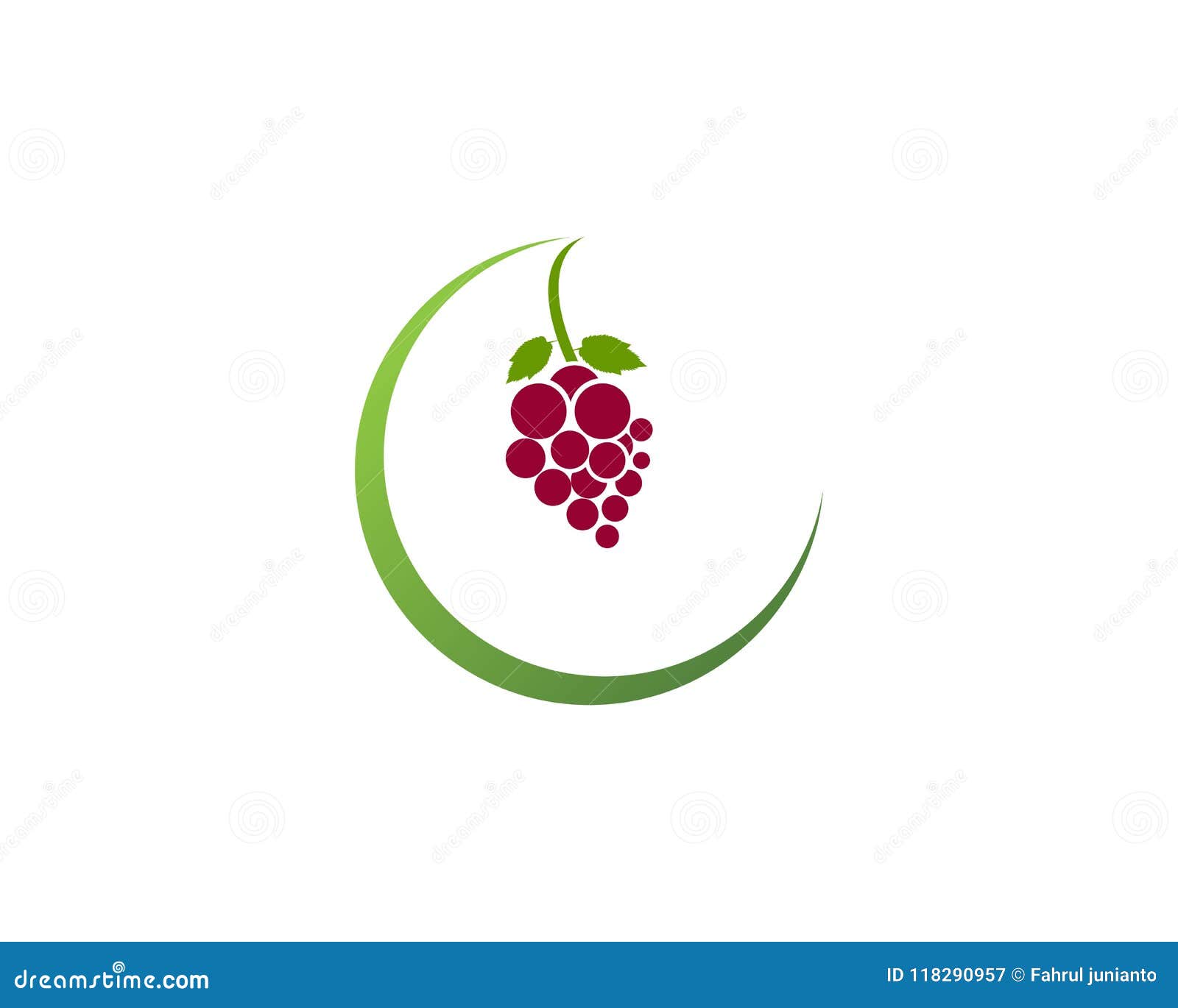 Grape Icon Logo Design Template Stock Vector - Illustration of ...