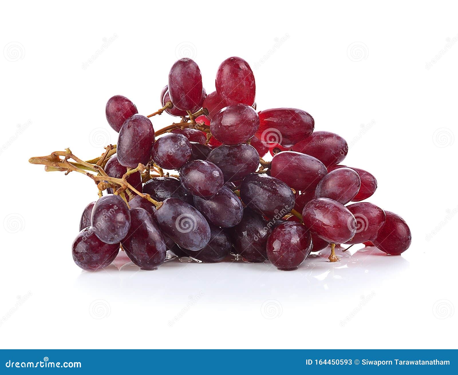 Grape Isolated on White Background Stock Image - Image of vegetarian ...