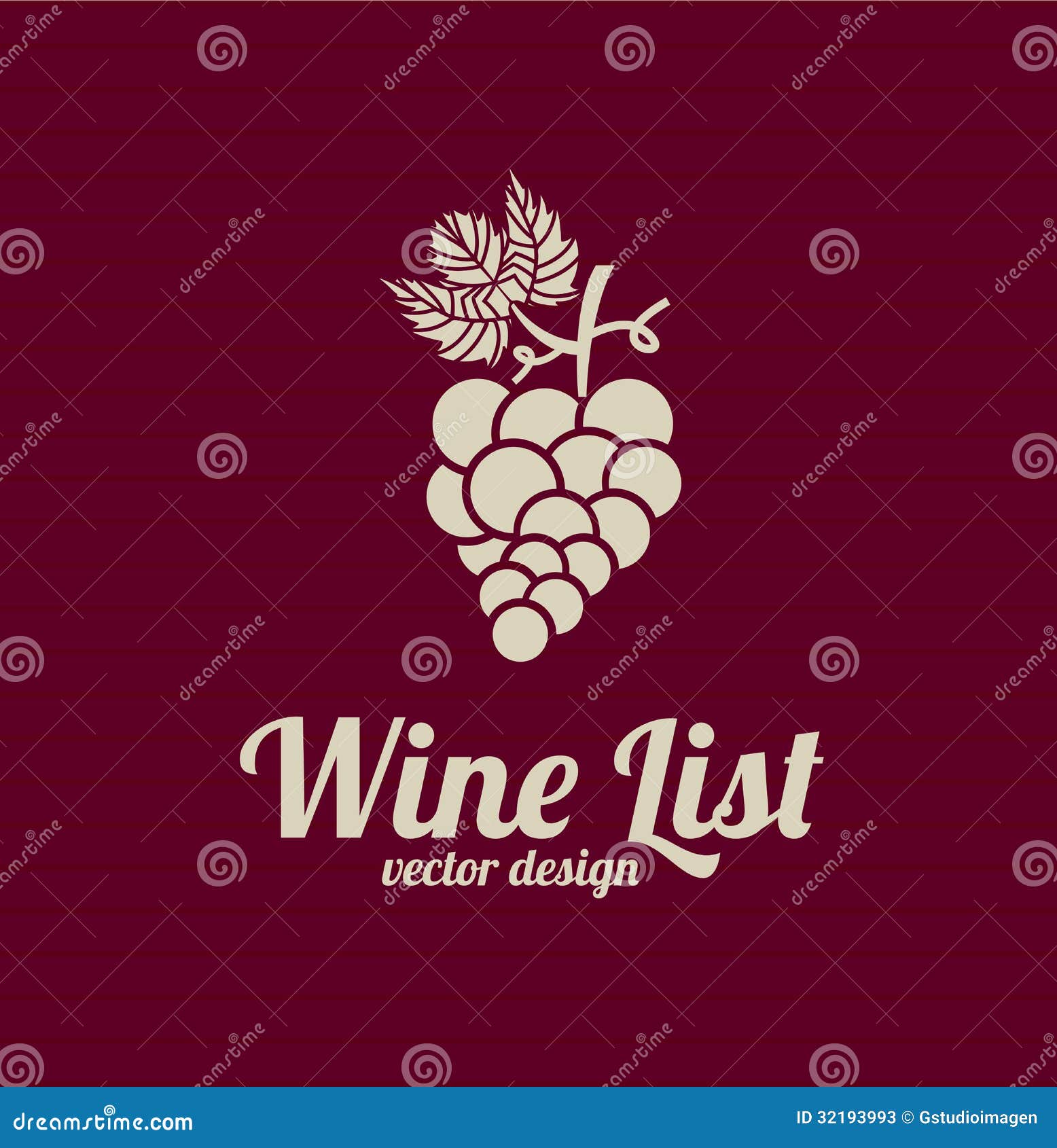 Grape Label Template. Bunch Of Black Grapes With Leaves Isolated On ...