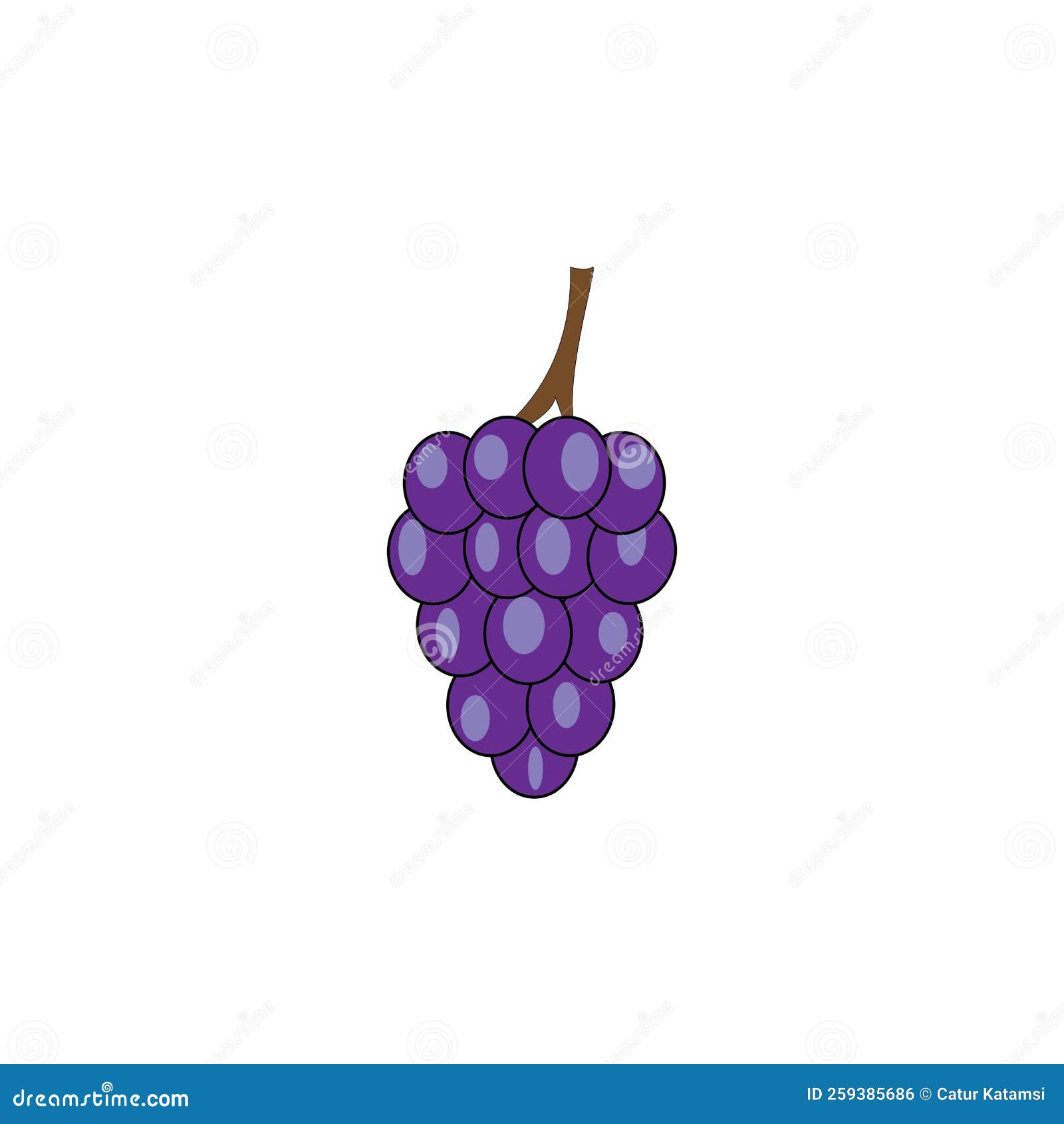 Grape logo design template stock illustration. Illustration of juice ...