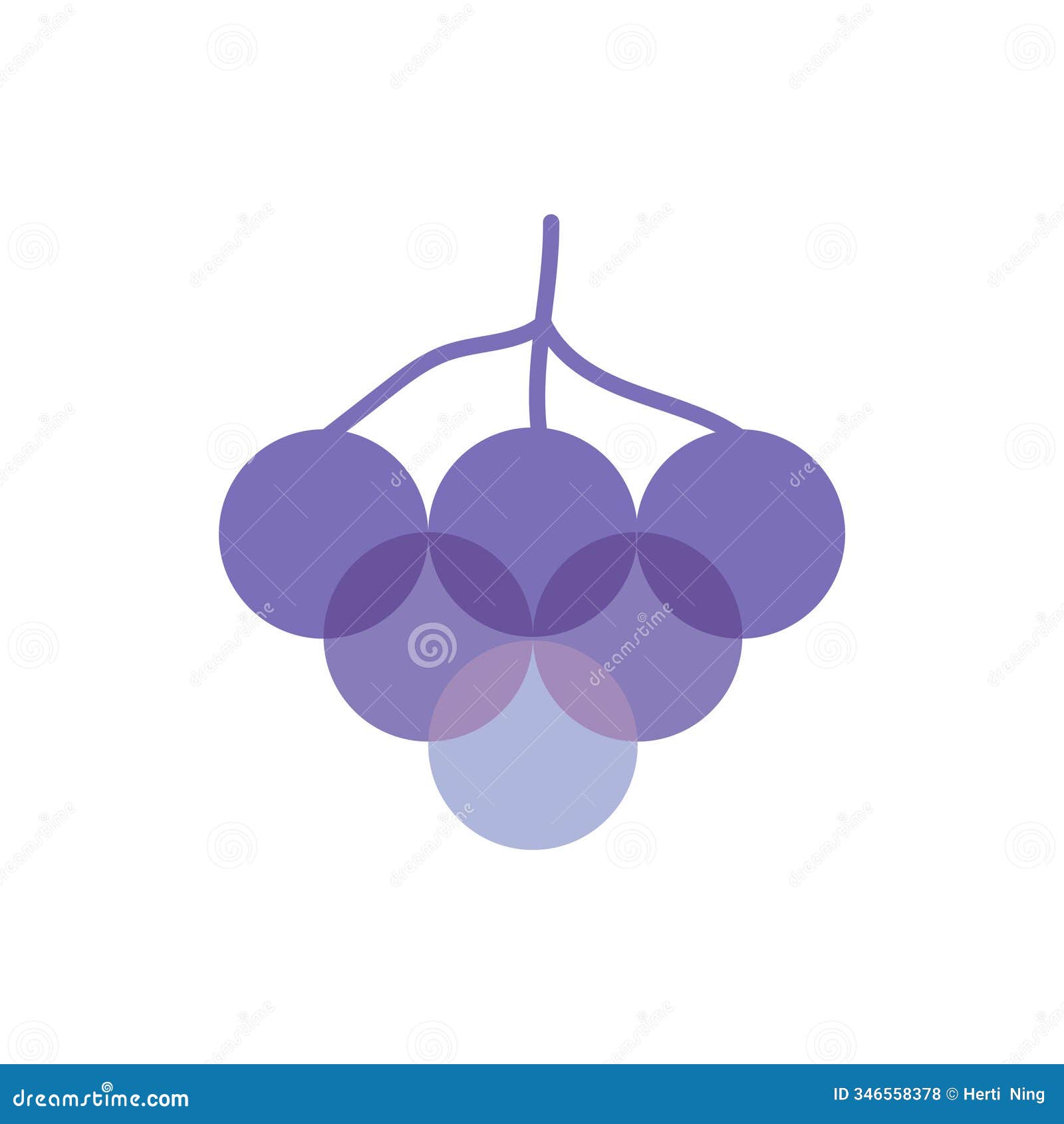 Grape Logo Template Icon stock illustration. Illustration of technology ...