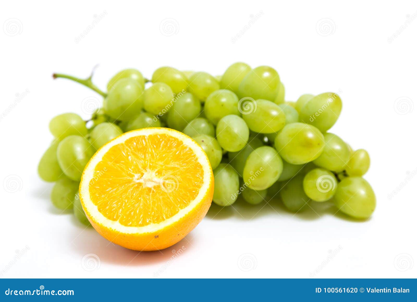 Grape and orange stock photo. Image of mango, diet, kiwi - 100561620