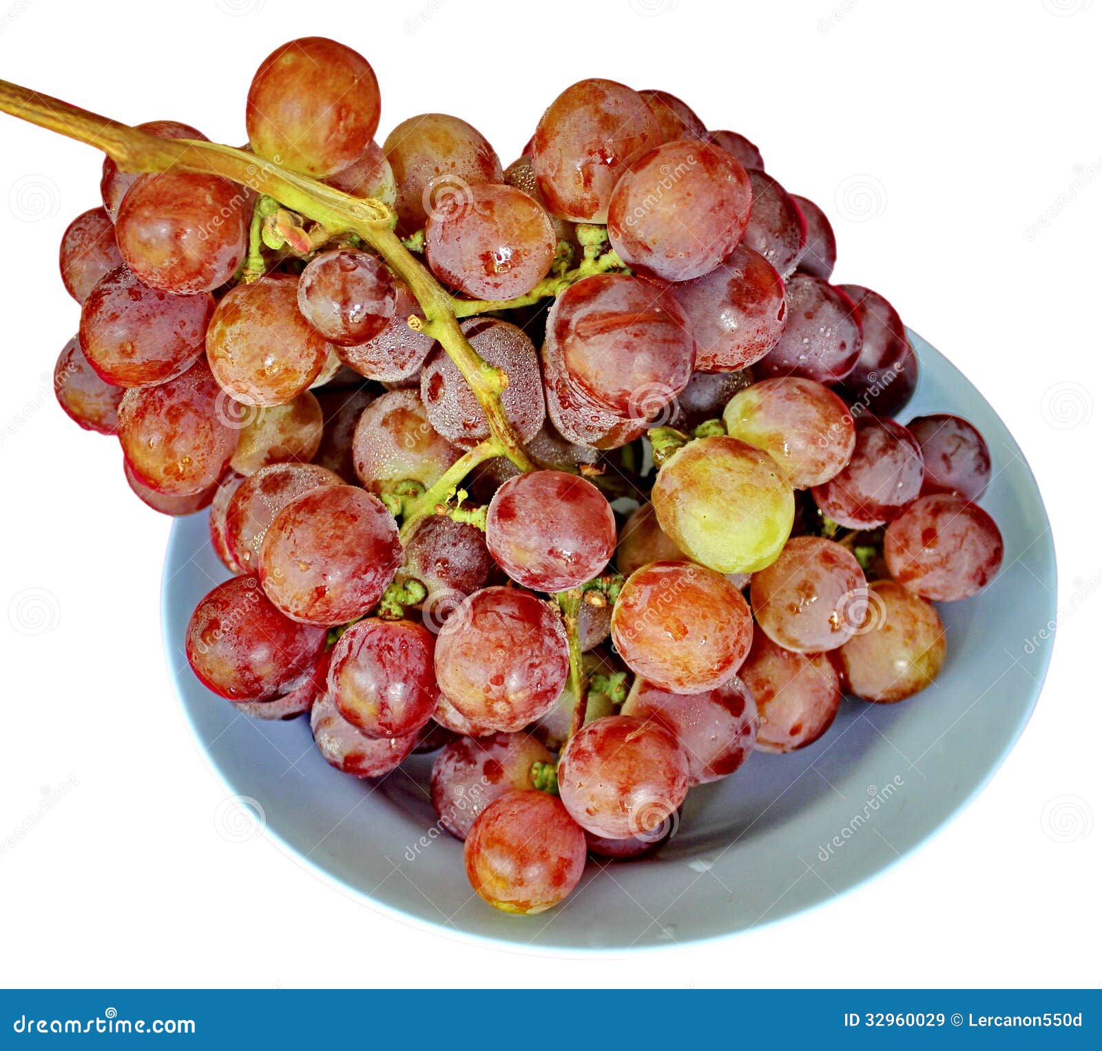 Grape on a plate stock image. Image of substance, isolated - 32960029