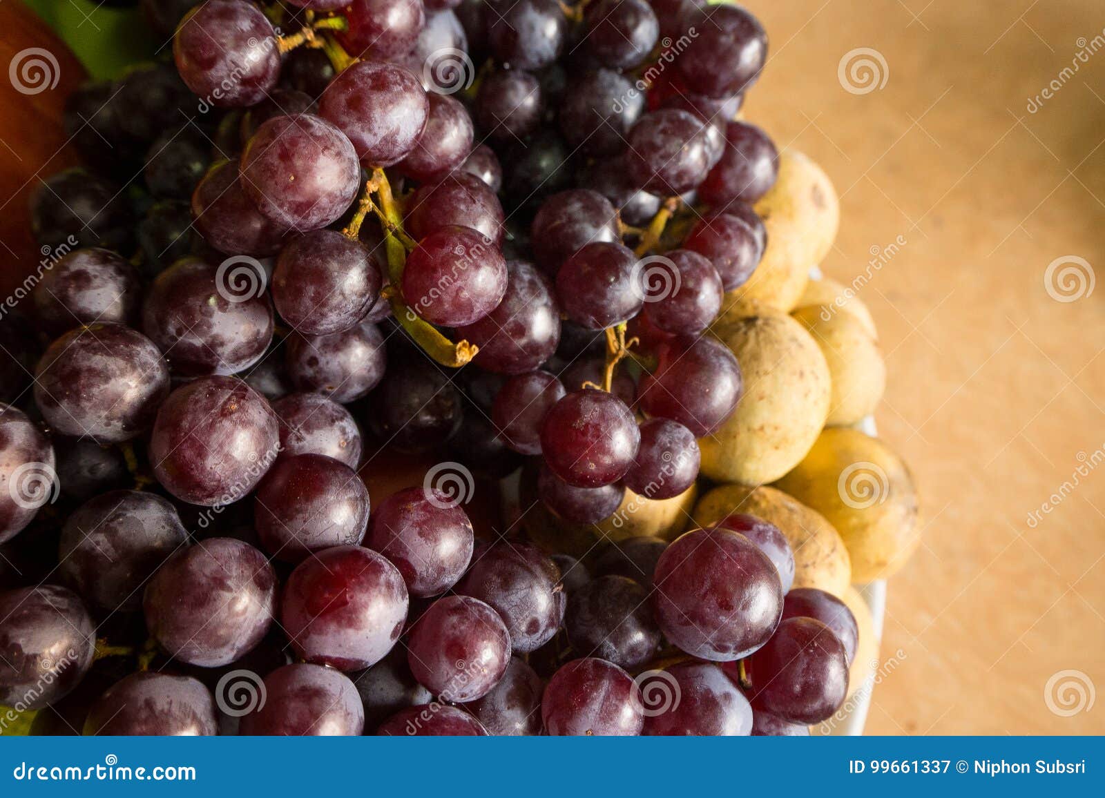 The Grape Seedless Fresh Fruit Image Close Up Stock Image - Image of ...