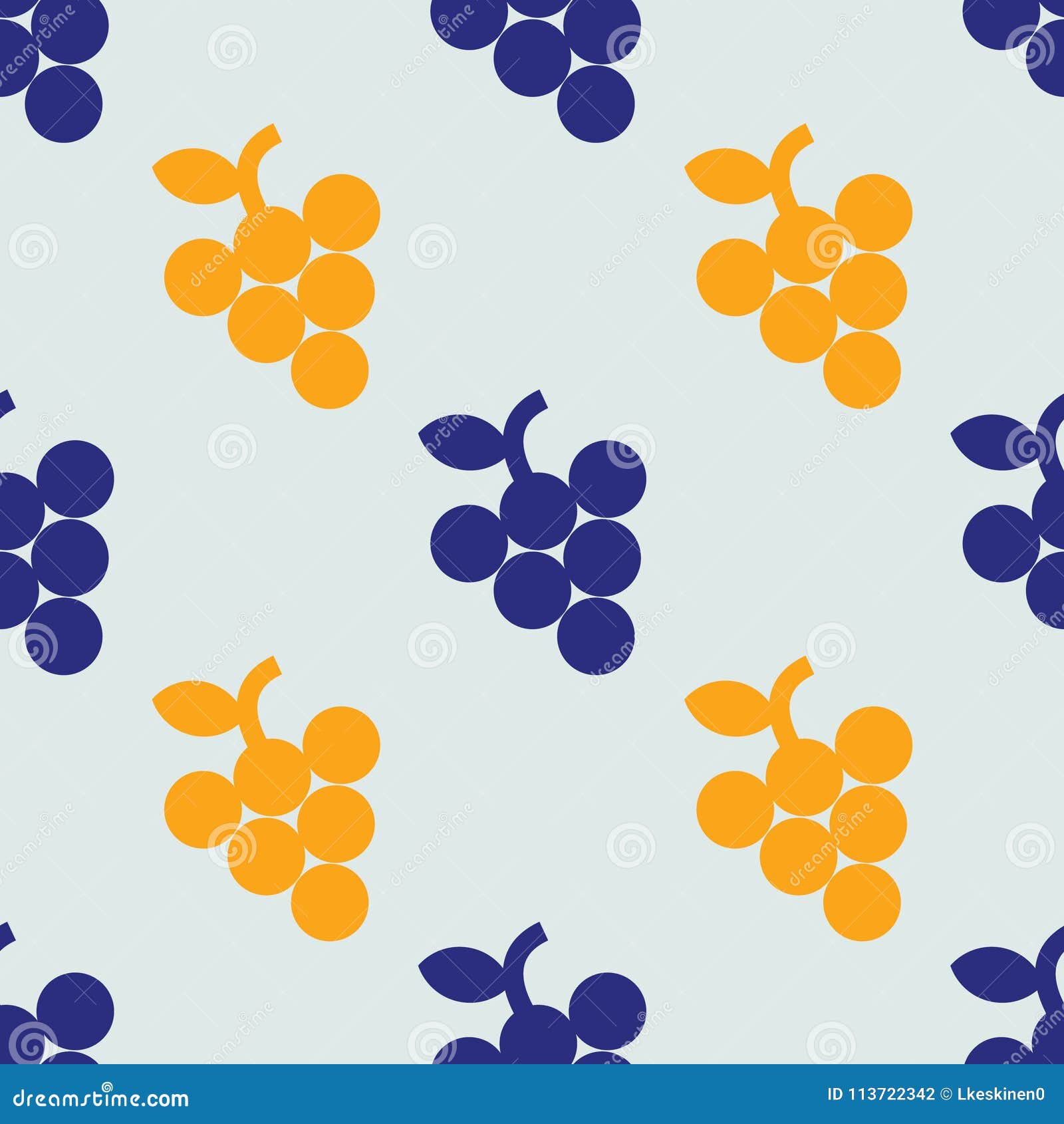 Grape Simple Seamless Pattern Stock Vector - Illustration of vineyard ...