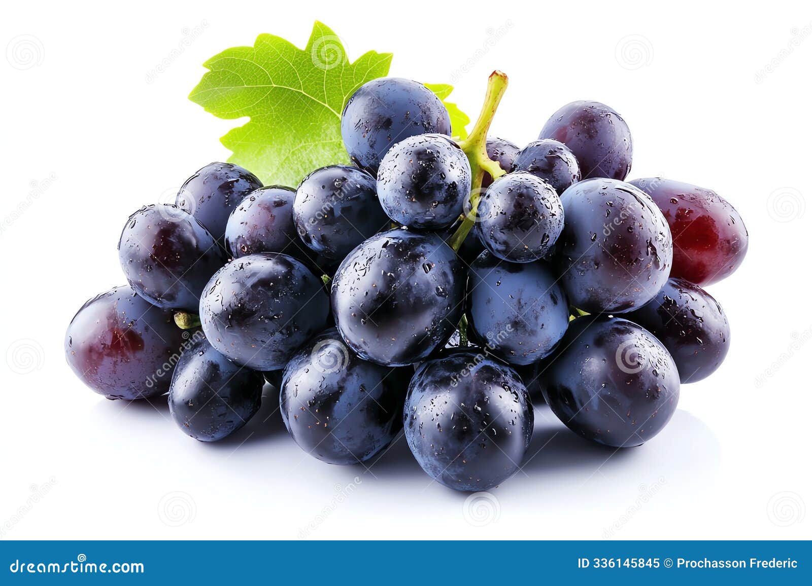 Grape Slices Isolated on White, AI Generated Stock Image - Image of ...